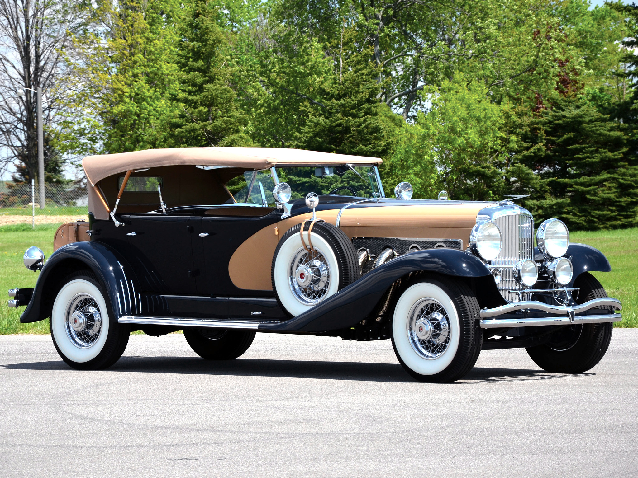 1935, Duesenberg, Sj, 562 2592, Dual, Cowl, Phaeton, Lwb, Lagrande, S j ...