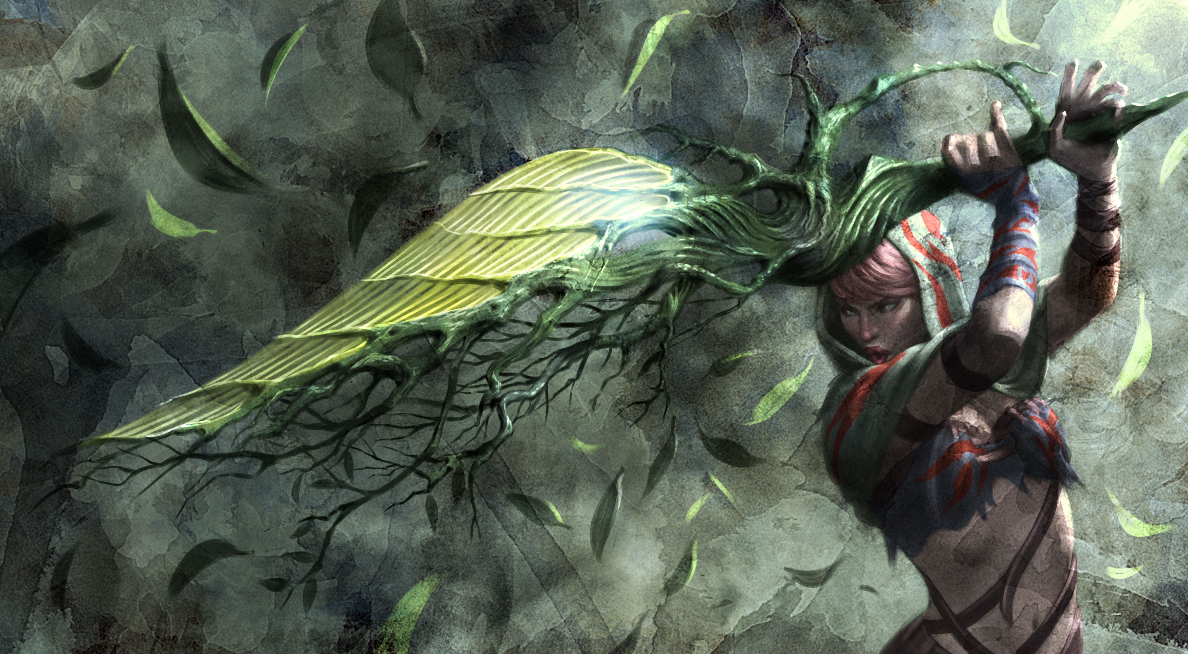 warrior, Soul, Sacrifice, Branches, Games, Girls, Fantasy Wallpapers HD ...