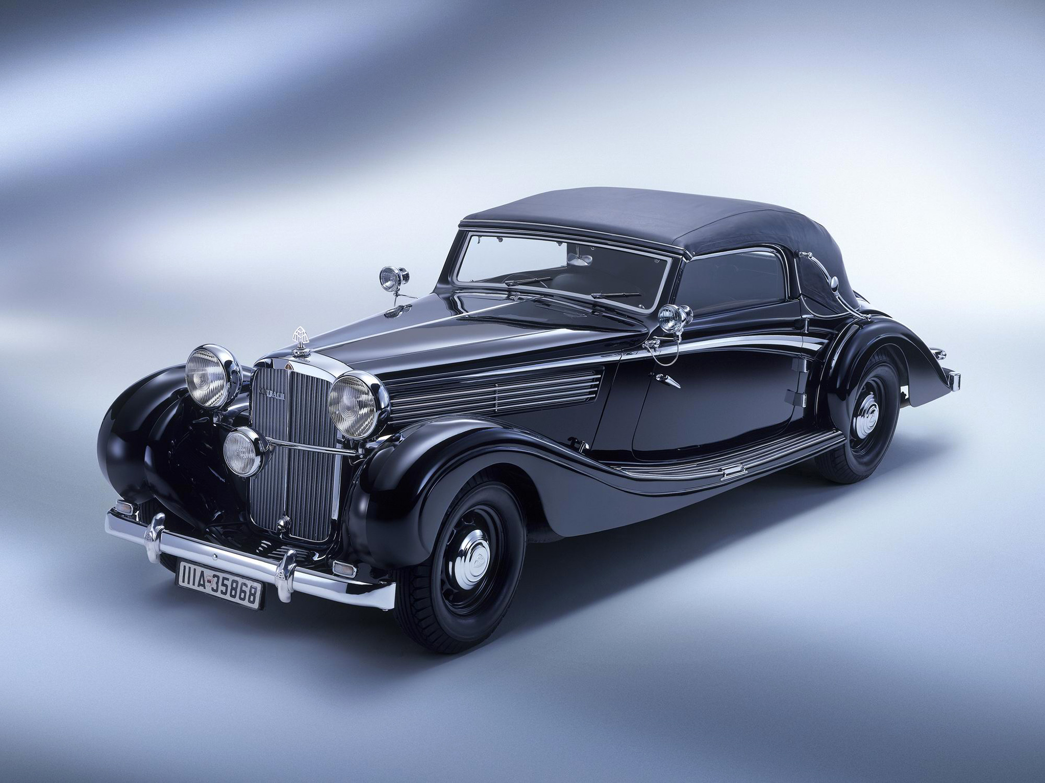 1938, Maybach, Sw38, Sport, Cabriolet, Luxury, Retro Wallpapers HD ...