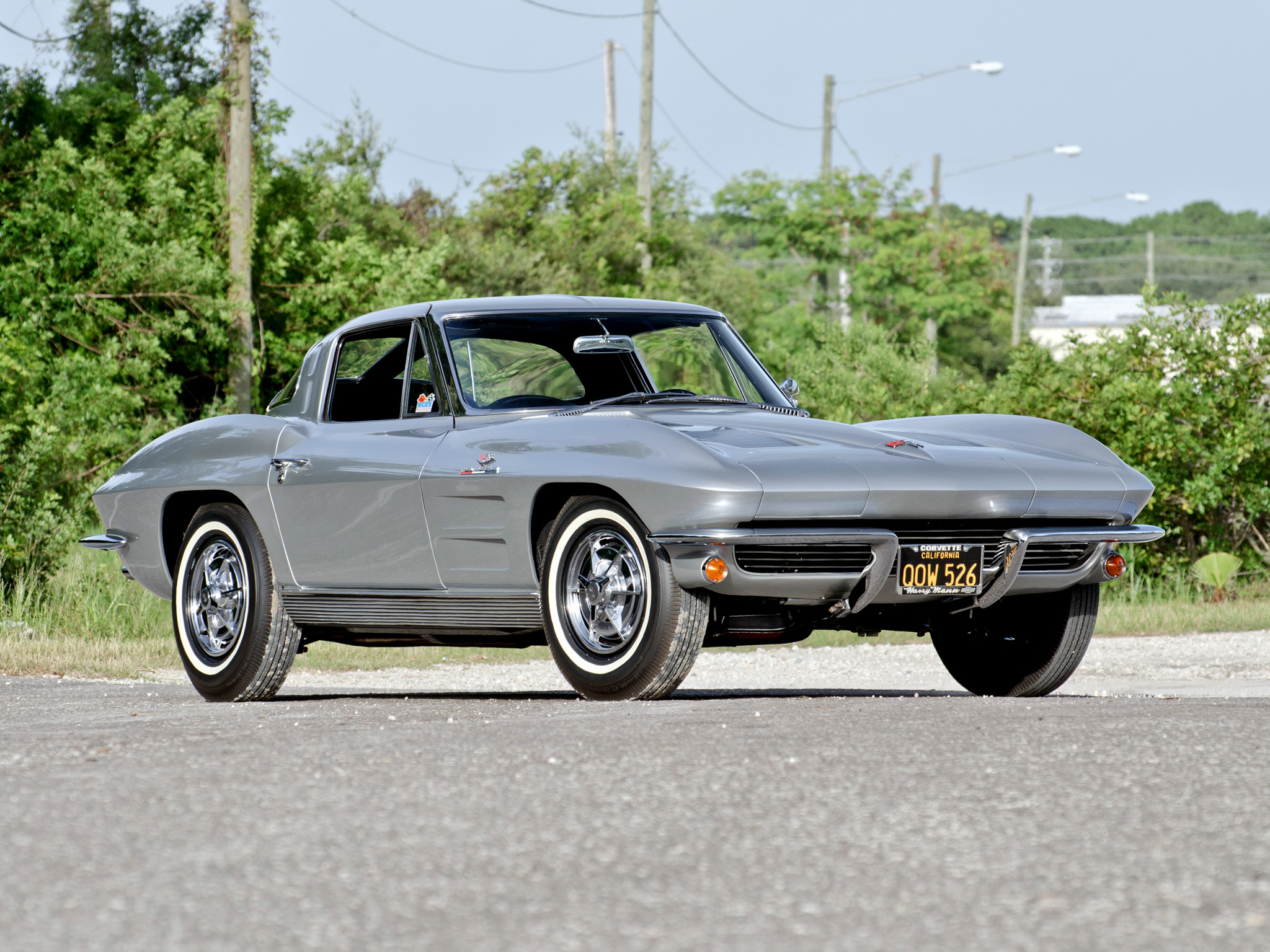 1963, Chevrolet, Corvette, Sting, Ray, L84, 327, Fuel, Injection, C 2 ...