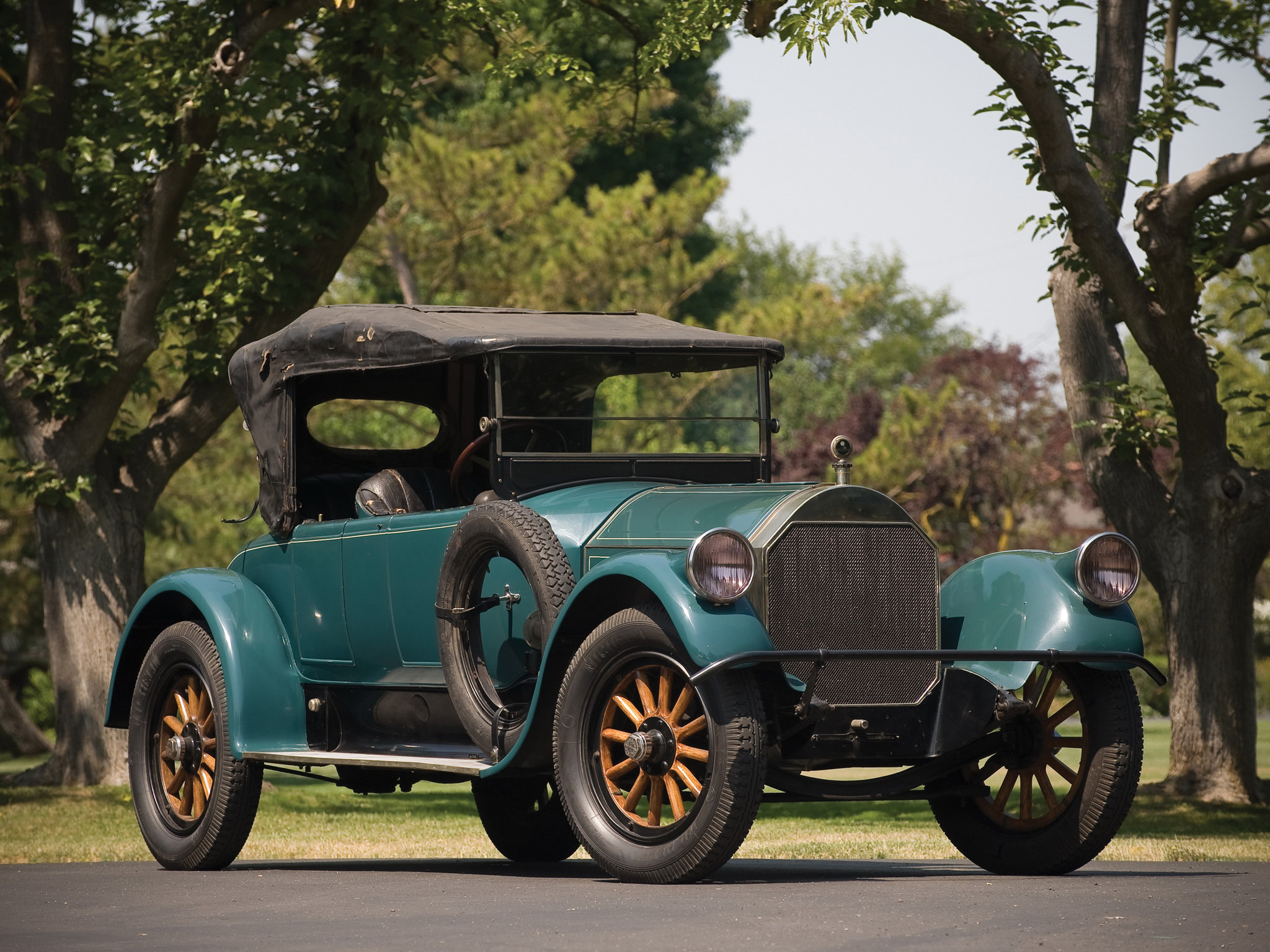 1918, Pierce, Arrow, Model 66, A, Roadster, Retro Wallpapers HD ...