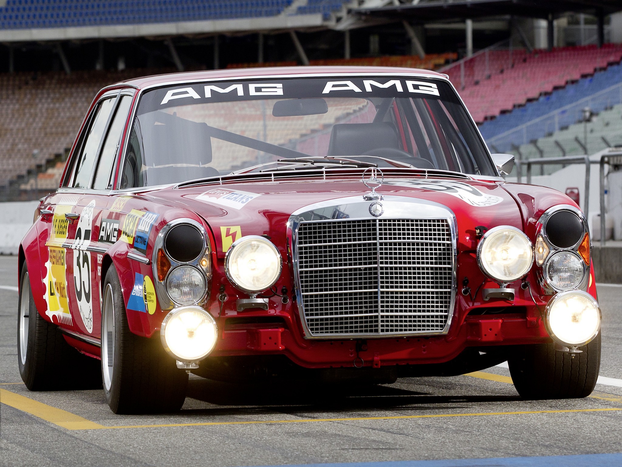 1971, Mercedes, Benz, Amg, 300, Sel, 6, 3, Race, Car, W109, Racing ...