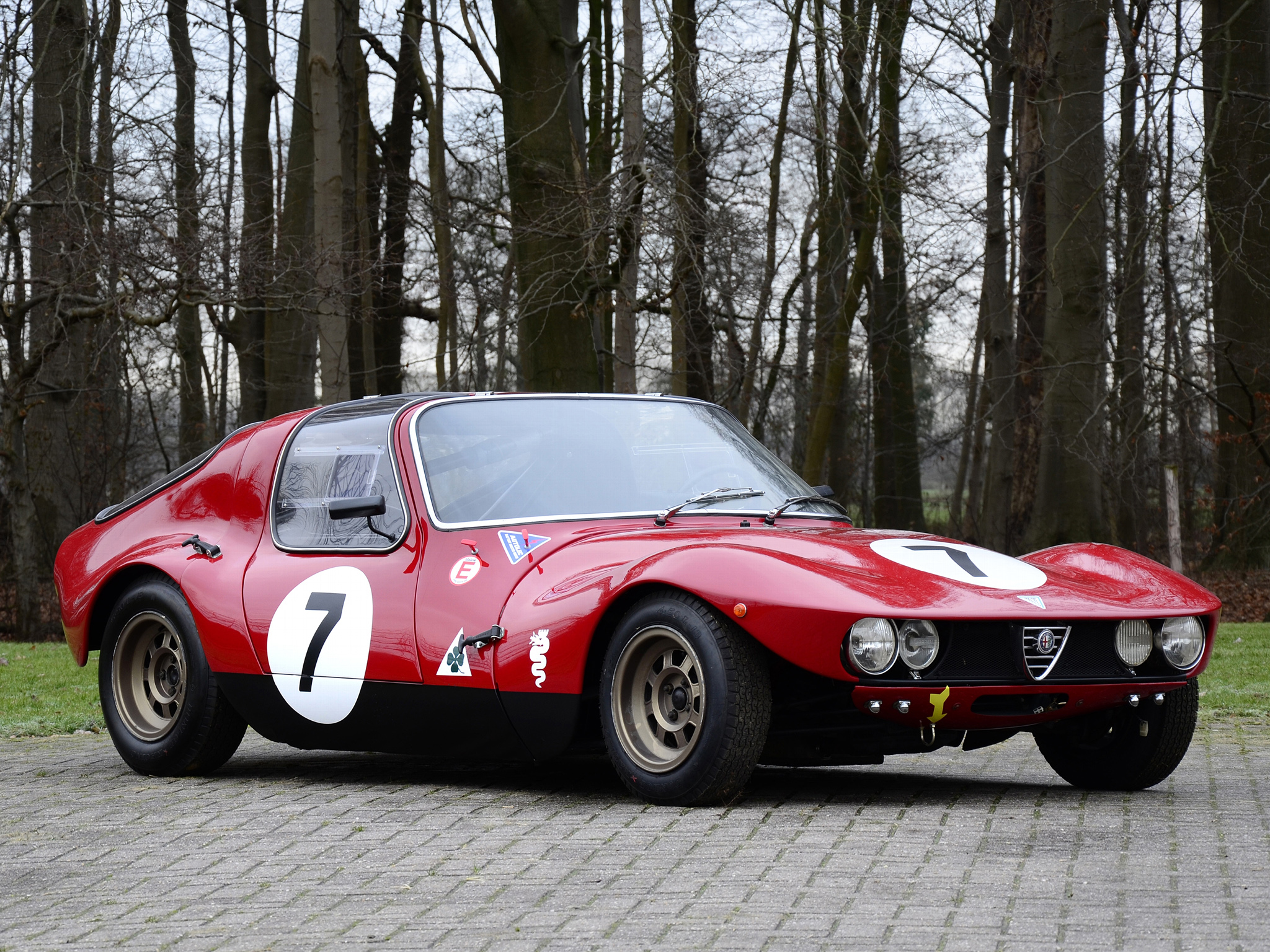 1965, Alfa, Romeo, Giulia, Tz, Berlinetta, Prototipo, 105, Race, Racing ...