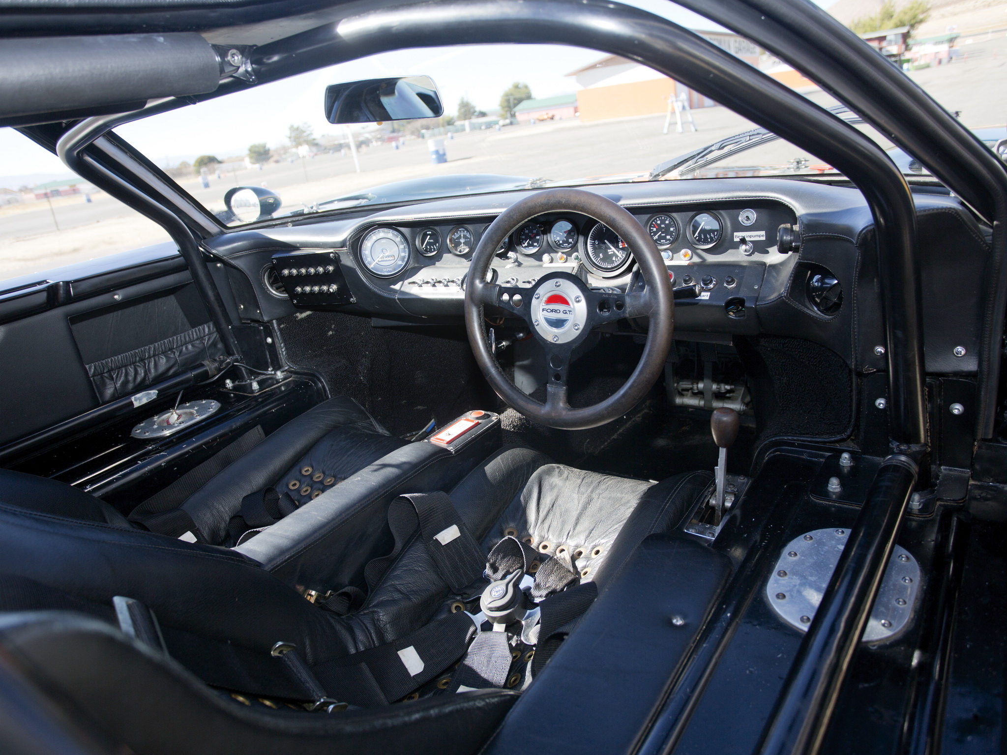 1965, Ford, Gt40, Mkii, Supercar, Race, Racing, Classic, G t, Interior ...