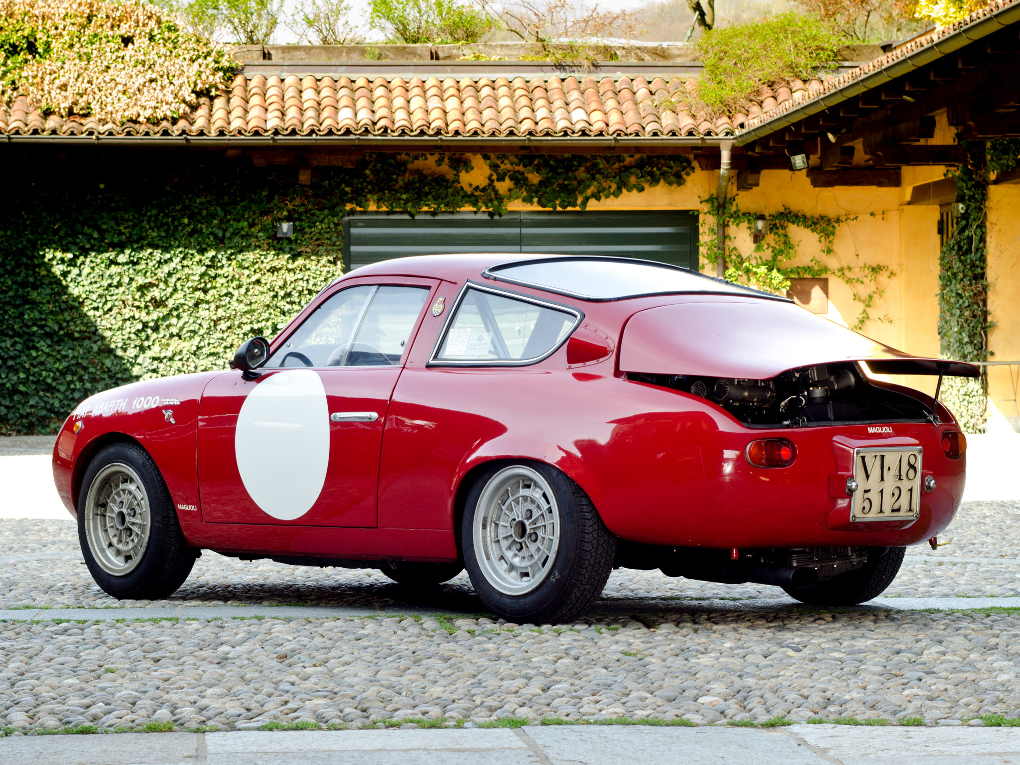 1961, Fiat, Abarth, 1000, Gt, Bialbero, Race, Racing, Rally, Classic ...