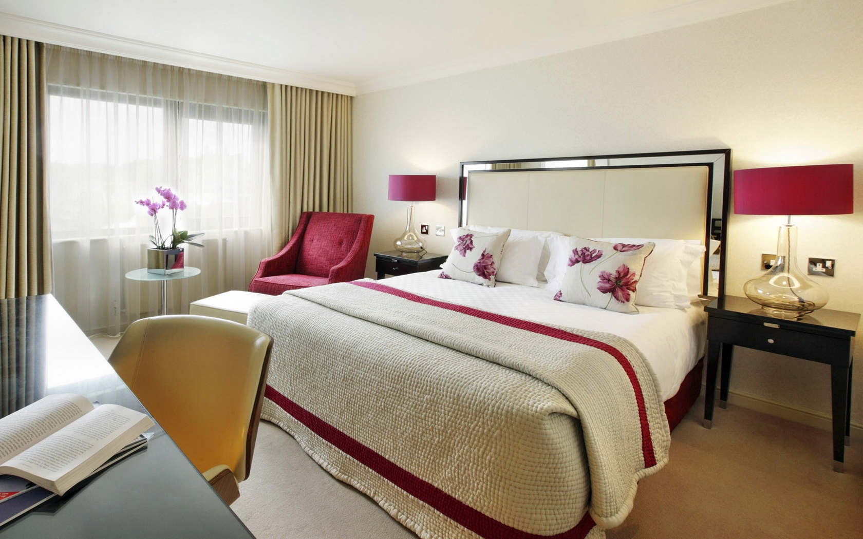 bedroom, Bed, Architecture, Interior, Design Wallpapers HD / Desktop ...