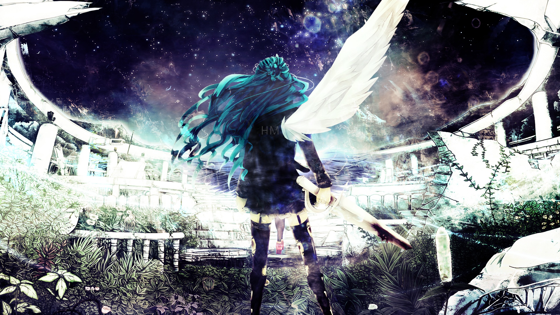 vocaloid, Angel, Hatsune, Miku, Jaehito Wallpapers HD / Desktop and ...