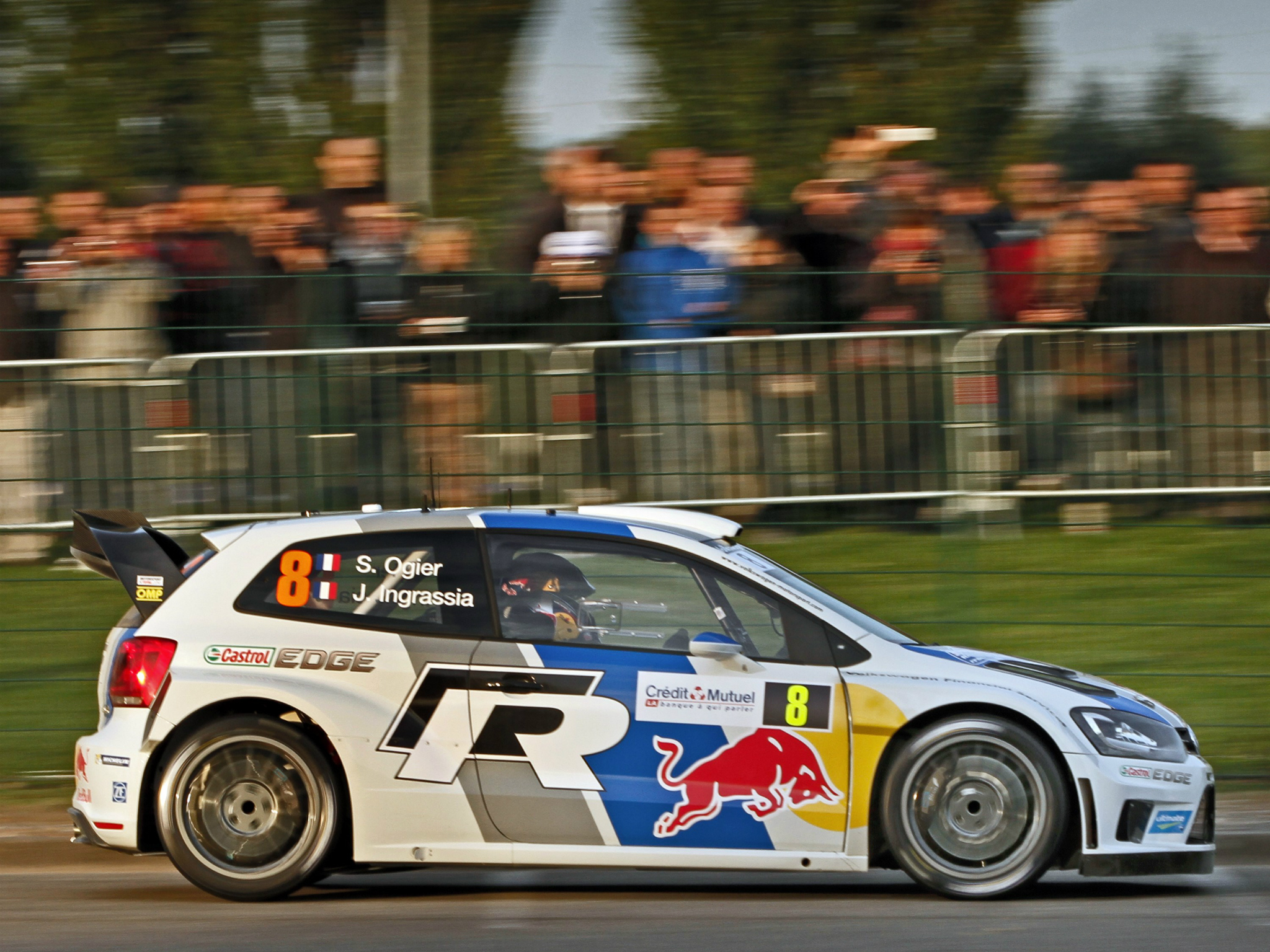 2013, Volkswagen, Polo, R, Wrc, Typ 6r, Race, Racing Wallpapers HD ...