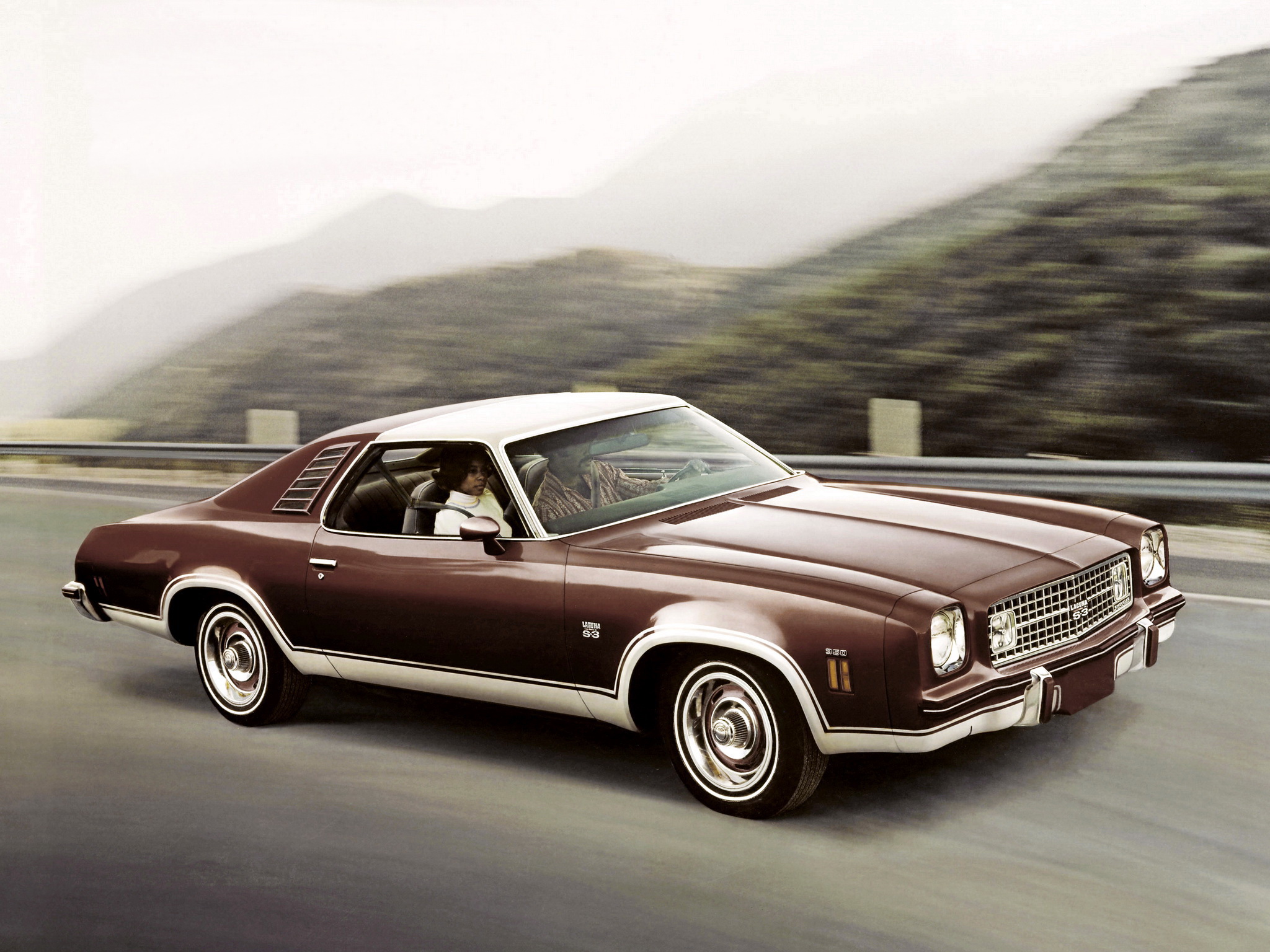 1974, Chevrolet, Chevelle, Laguna, Type, S 3, Colonnade, Coupe, Muscle ...