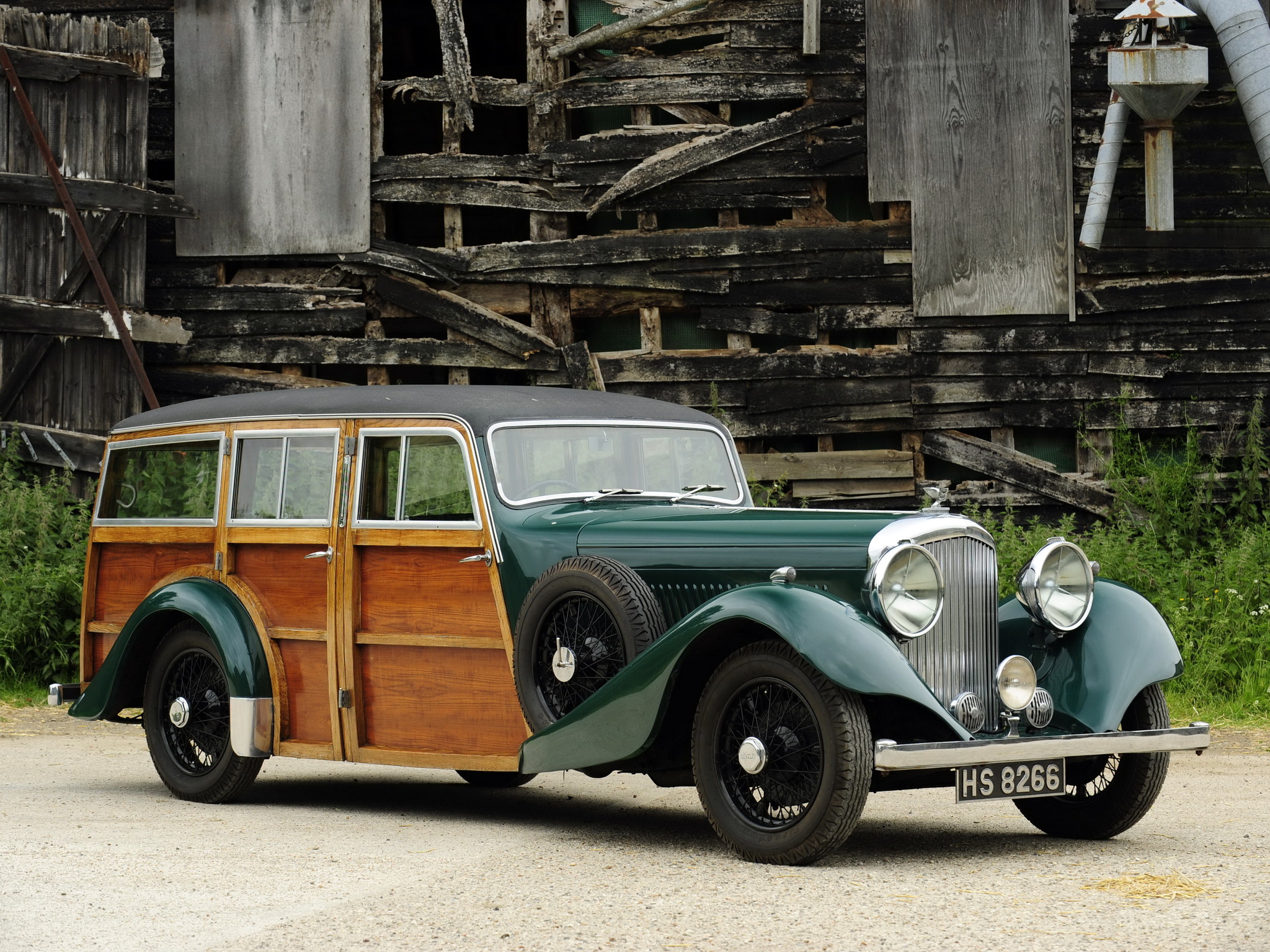 1935, Bentley, Shooting, Brake, By, Jones, Bros, Retro, Luxury ...