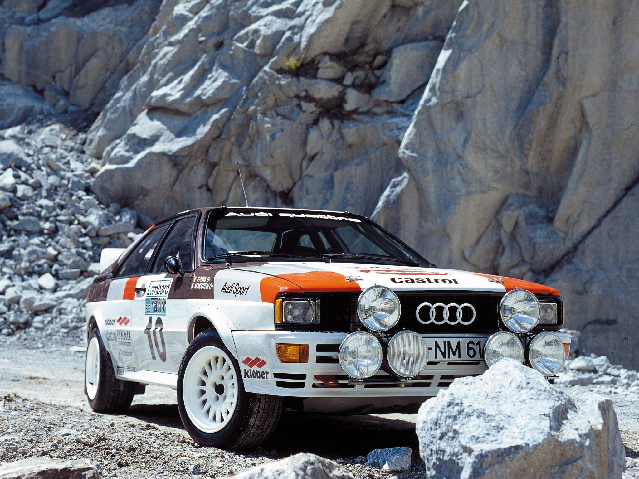1981, Audi, Quattro, Group 4, Rally, Car, typ 85 , Race, Racing ...