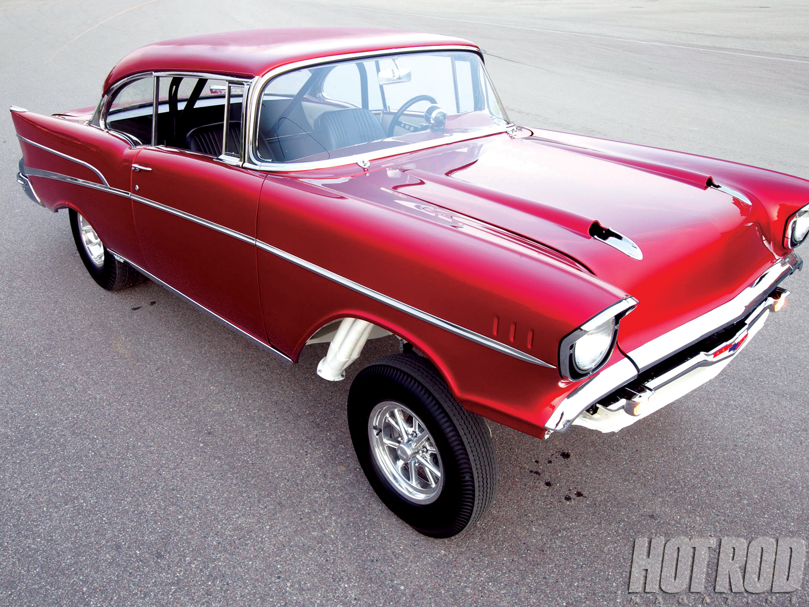 1957, Chevrolet, Hot, Rod, Rods, Retro, Drag, Racing, Race, Gasser ...