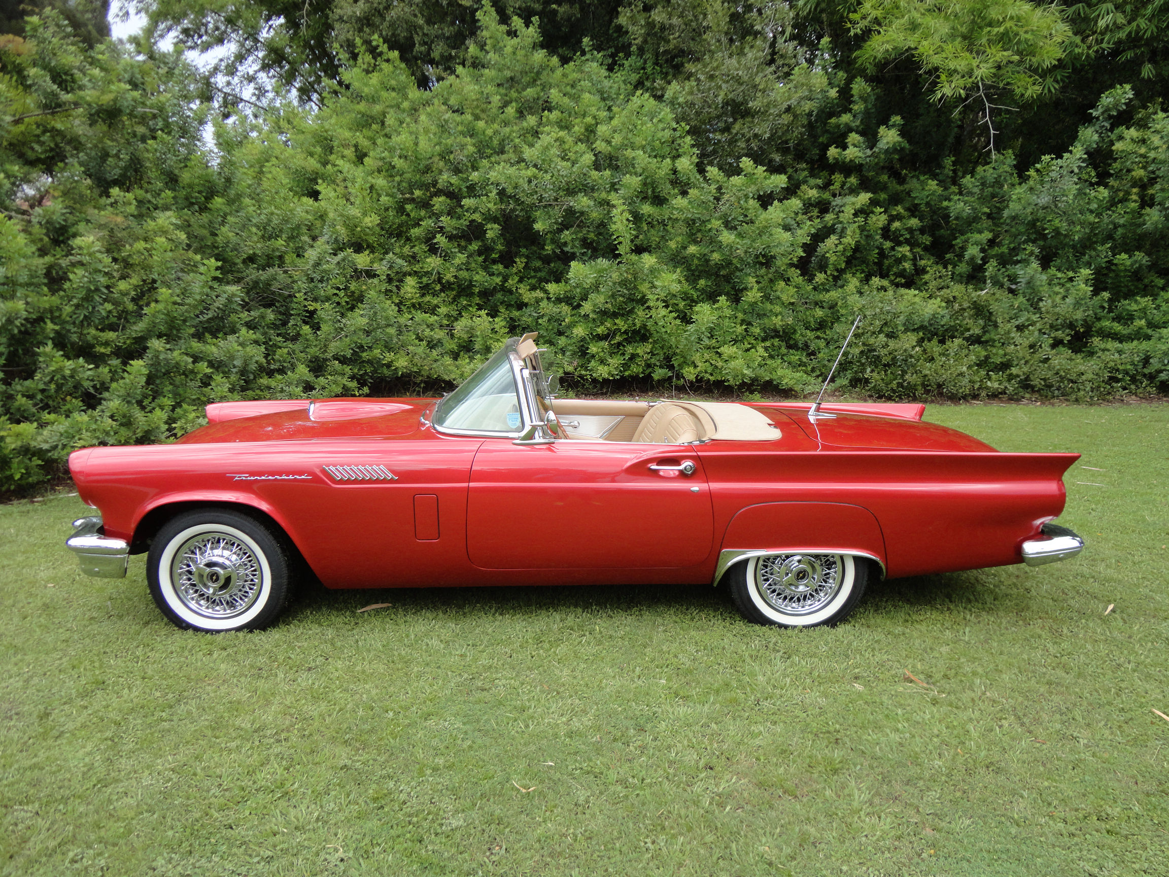 1957, Ford, Thunderbird, Retro, Custom, Fd Wallpapers HD / Desktop and ...