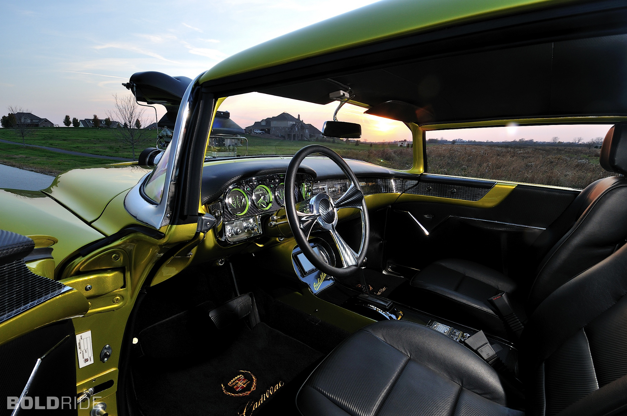 1956, Cadillac, Coupe, Deville, Hot, Rod, Rods, Drag, Race, Racing ...