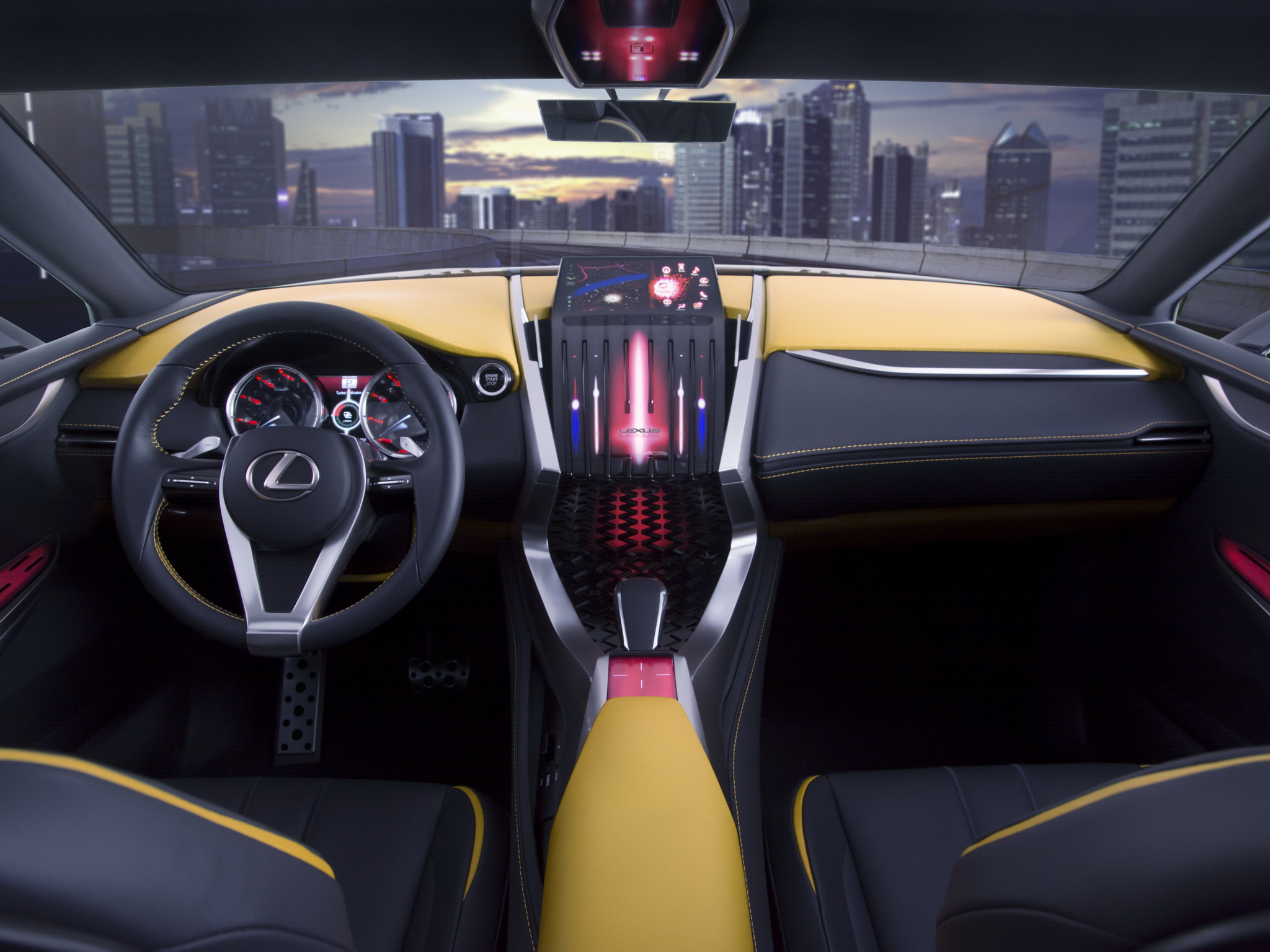 2013, Lexus, Lf nx, Turbo, Concept, Interior Wallpapers HD / Desktop ...