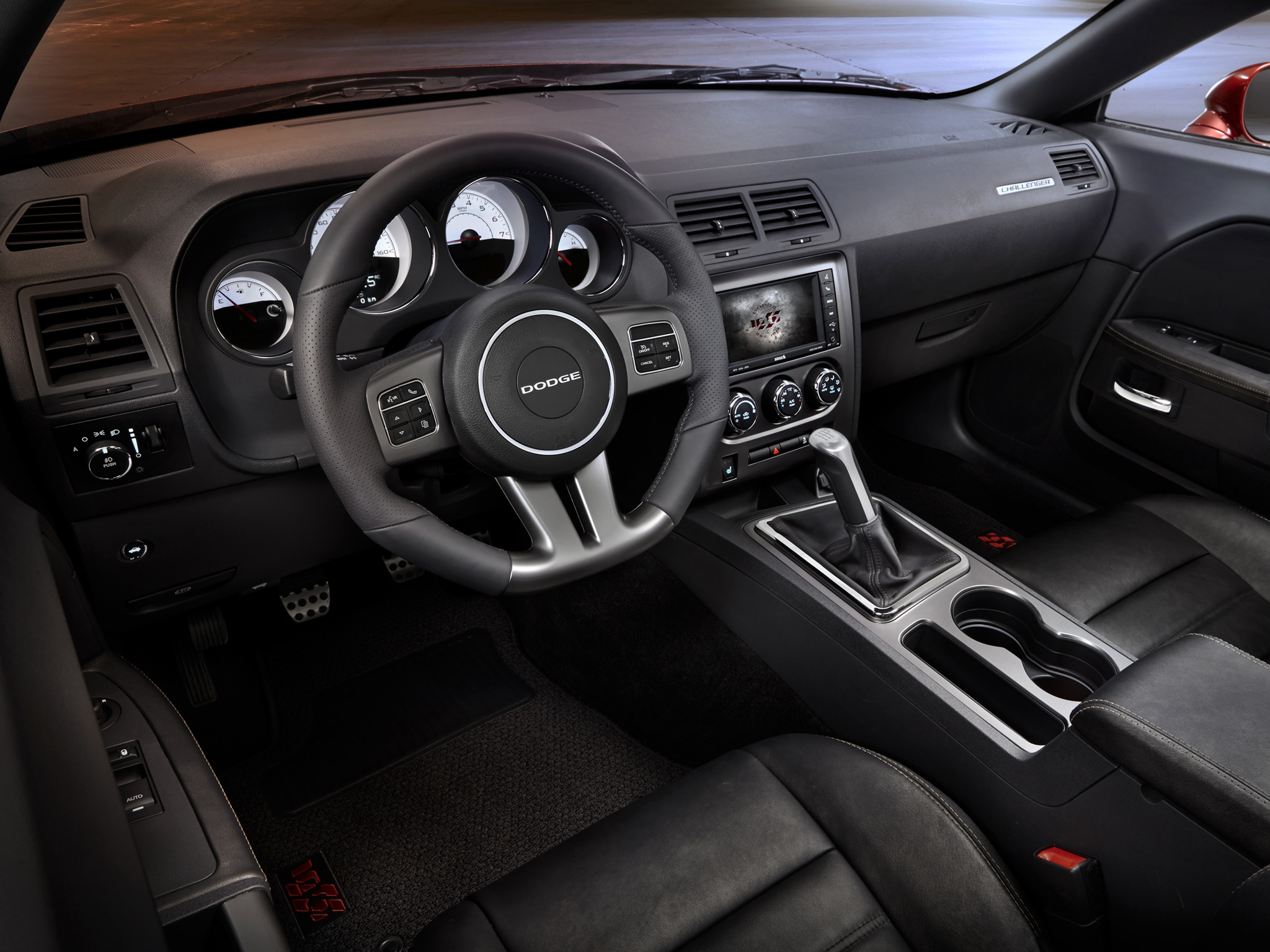 2014, Dodge, Challenger, Rt, Muscle, R t, Interior Wallpapers HD ...