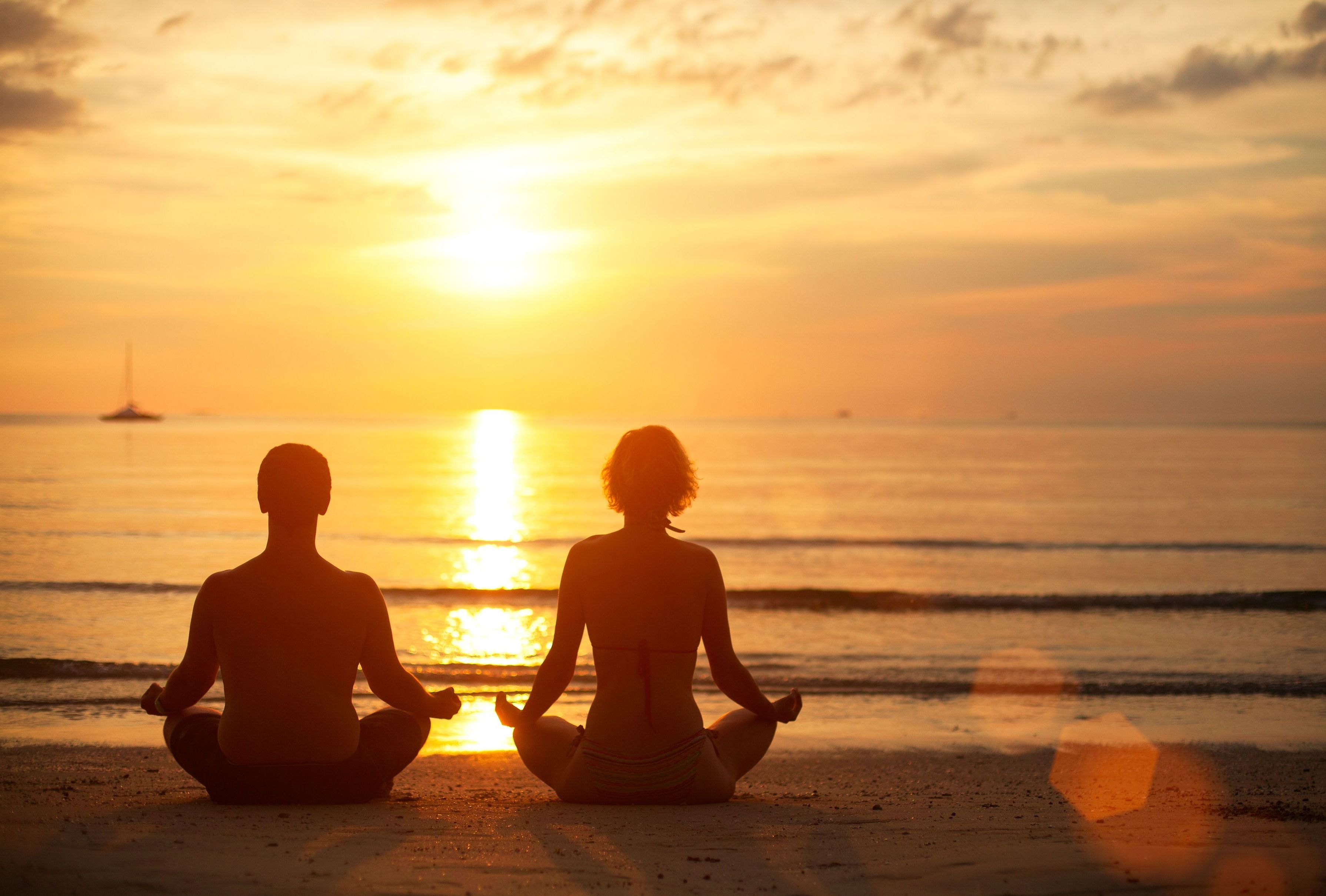 mood, Girl, Boy, Man, Woman, Couple, Silhouette, Meditation, Calm ...