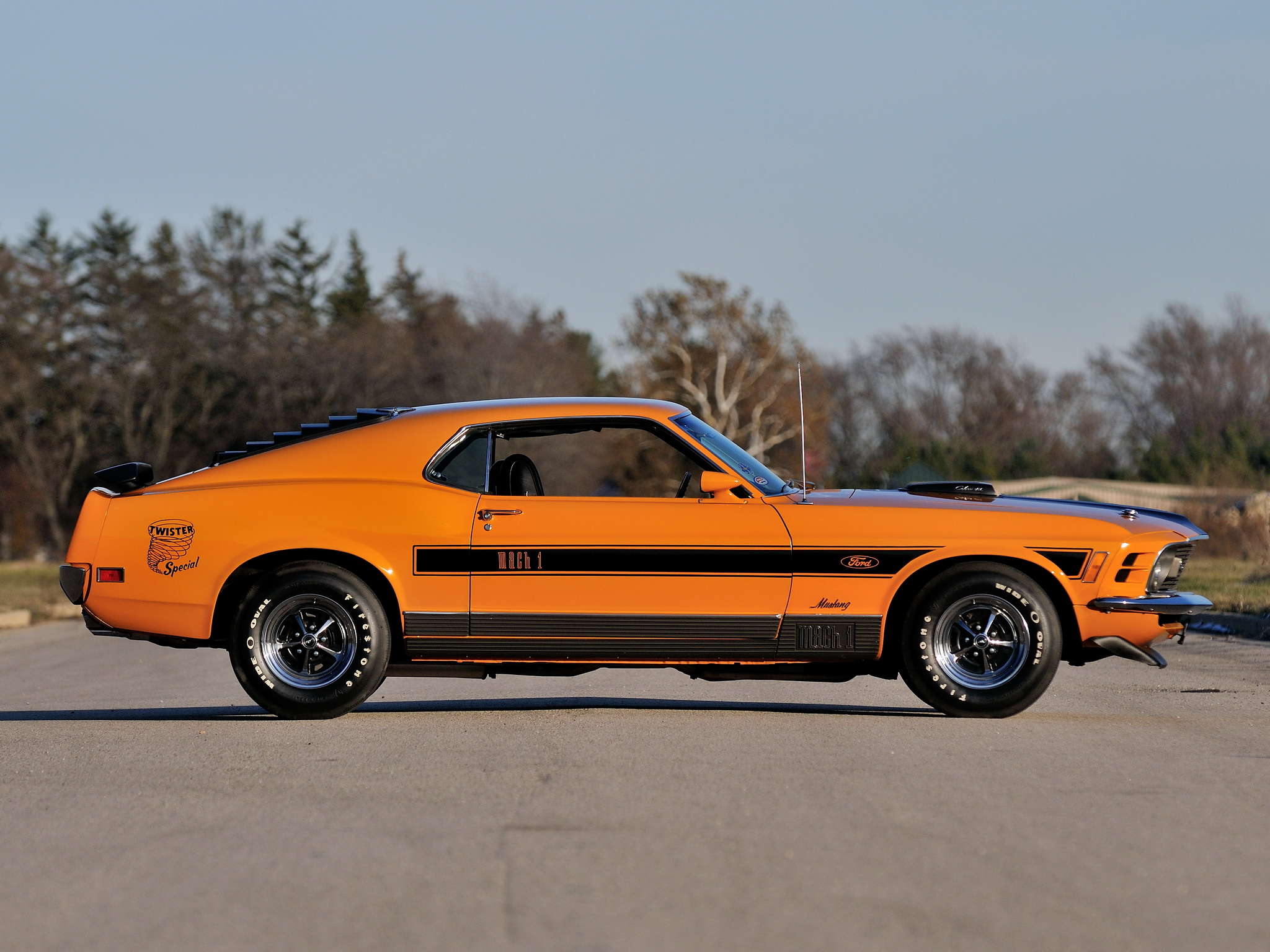 1970 Ford Mustang Mach 1 428 Super Cobra Jet Twister Muscle