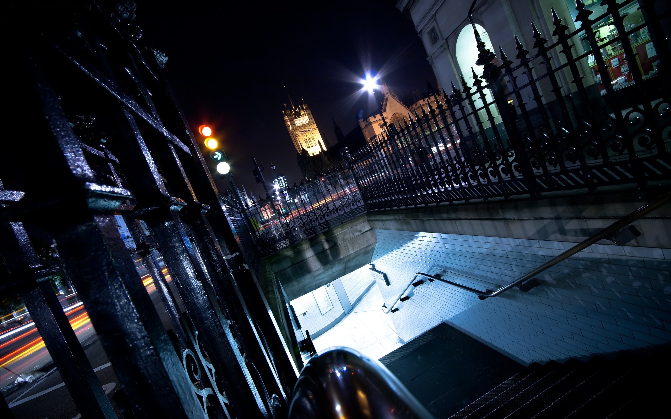 cityscapes, Night, Metro Wallpapers HD / Desktop and Mobile Backgrounds