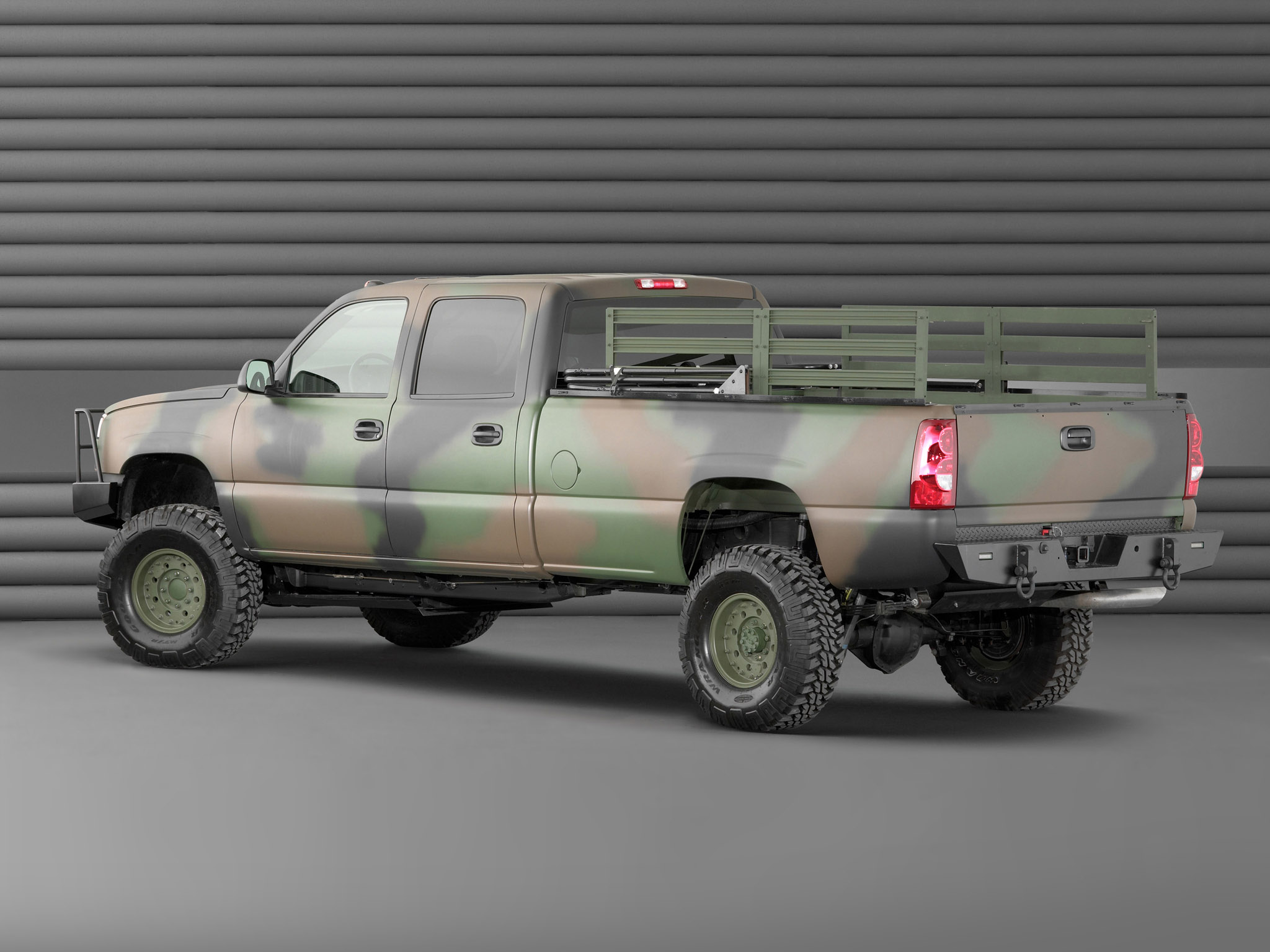 2003, Chevrolet, Silverado, Crew, Cab, Military, Pickup, 4x4 Wallpapers ...