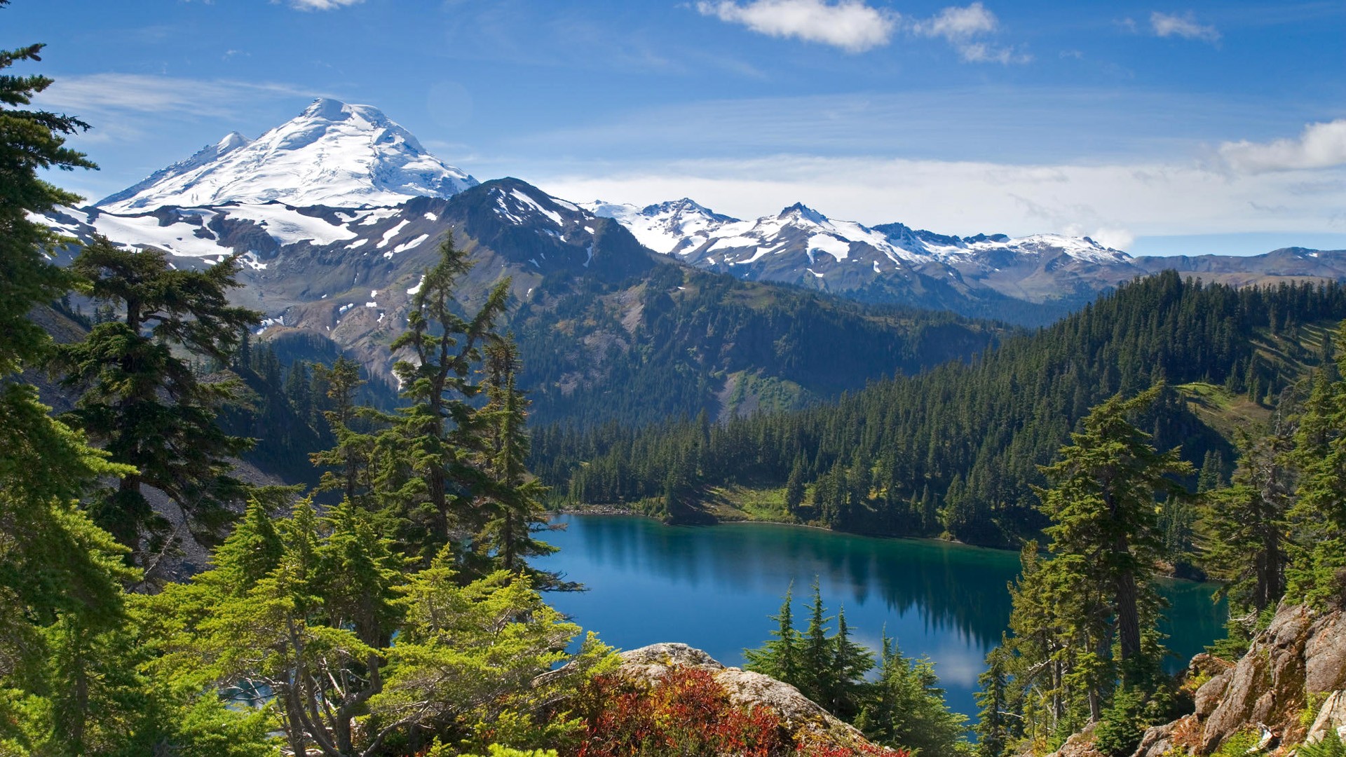 mountains, Clouds, Landscapes, Nature, Forests, Lakes Wallpapers HD ...