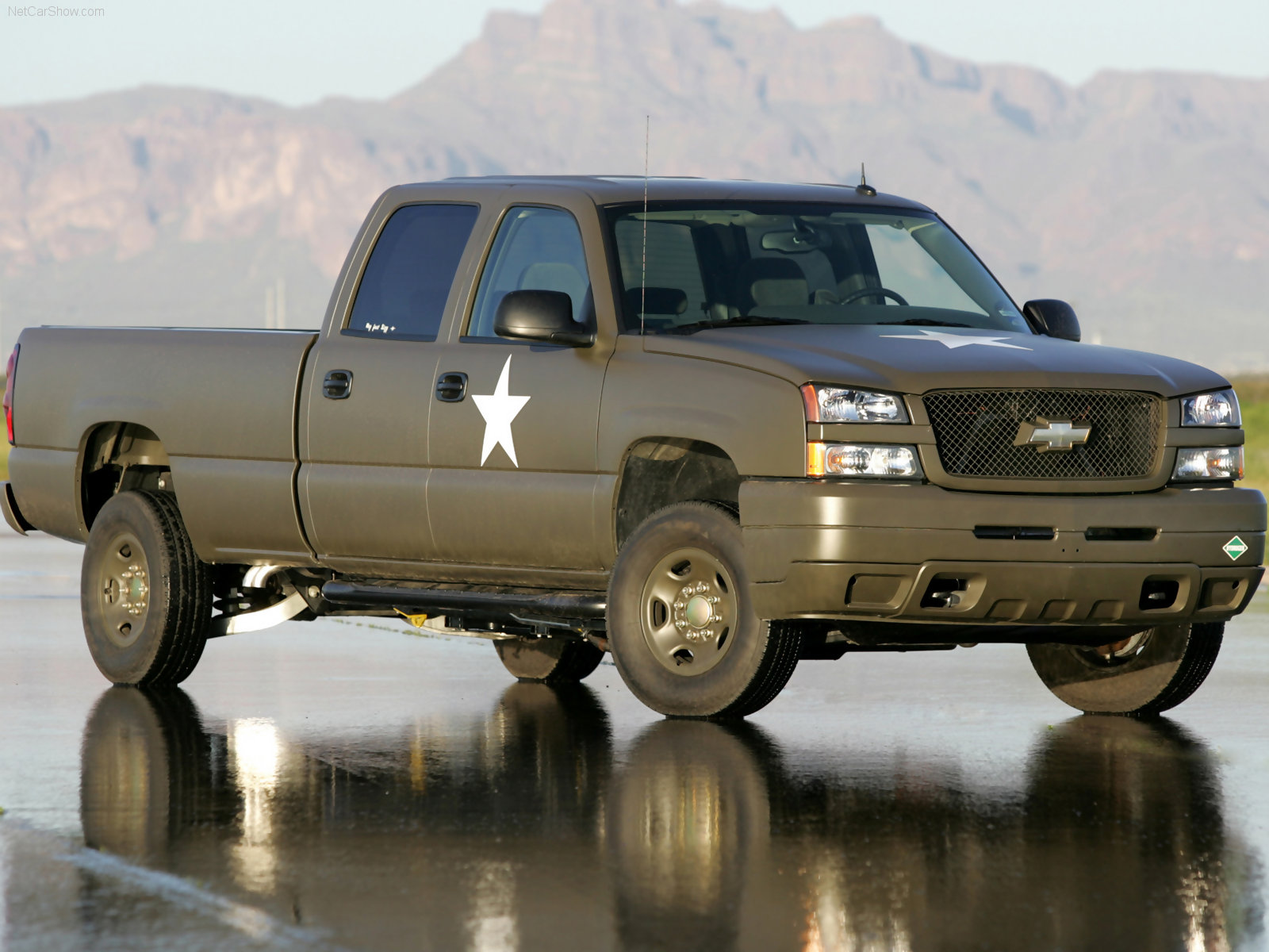 chevrolet, Silverado, Hydrogen, Military, Vehicle, 2006 Wallpapers HD ...