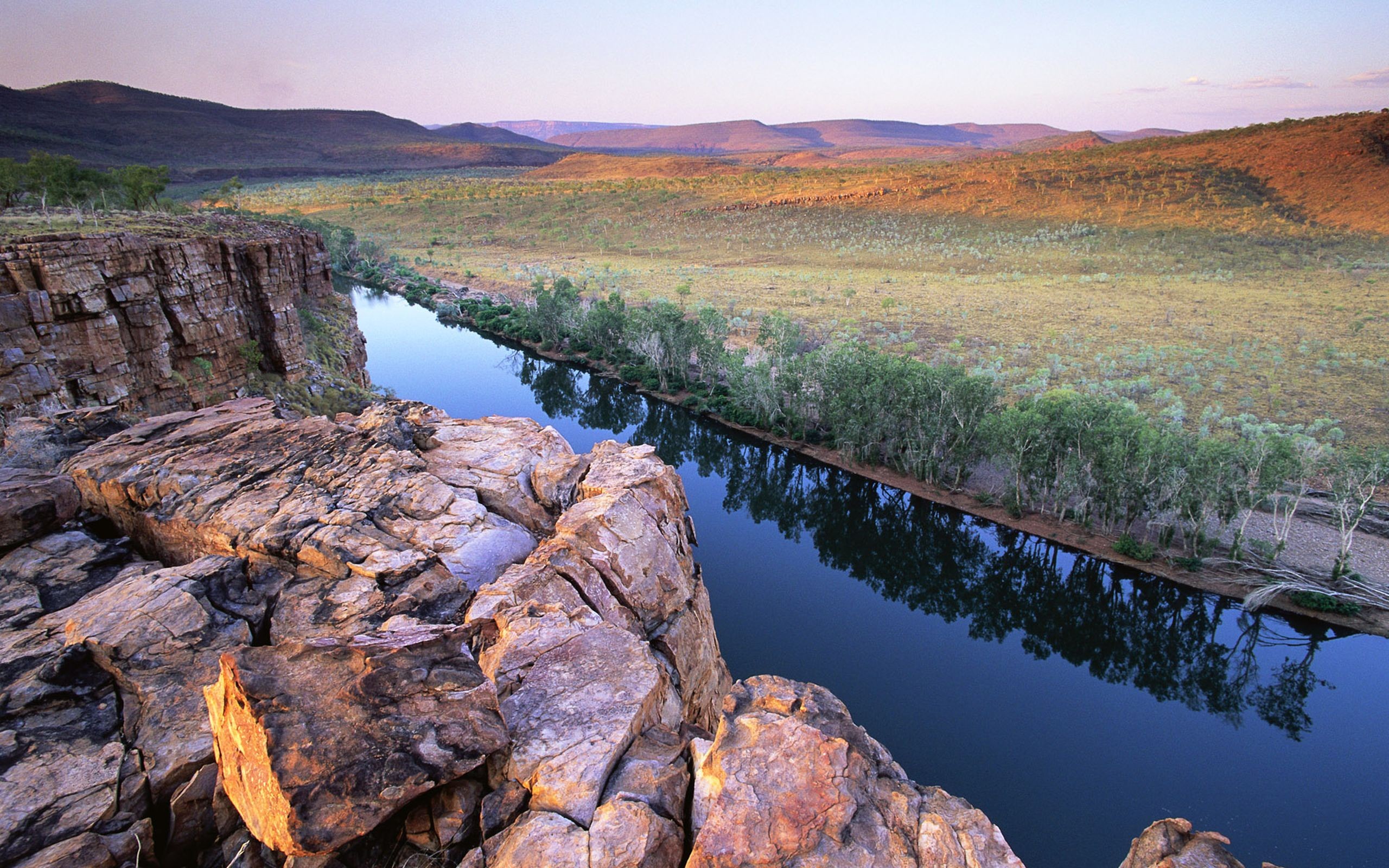 landscapes, Nature, Trees, Valleys, Rivers Wallpapers HD / Desktop and ...