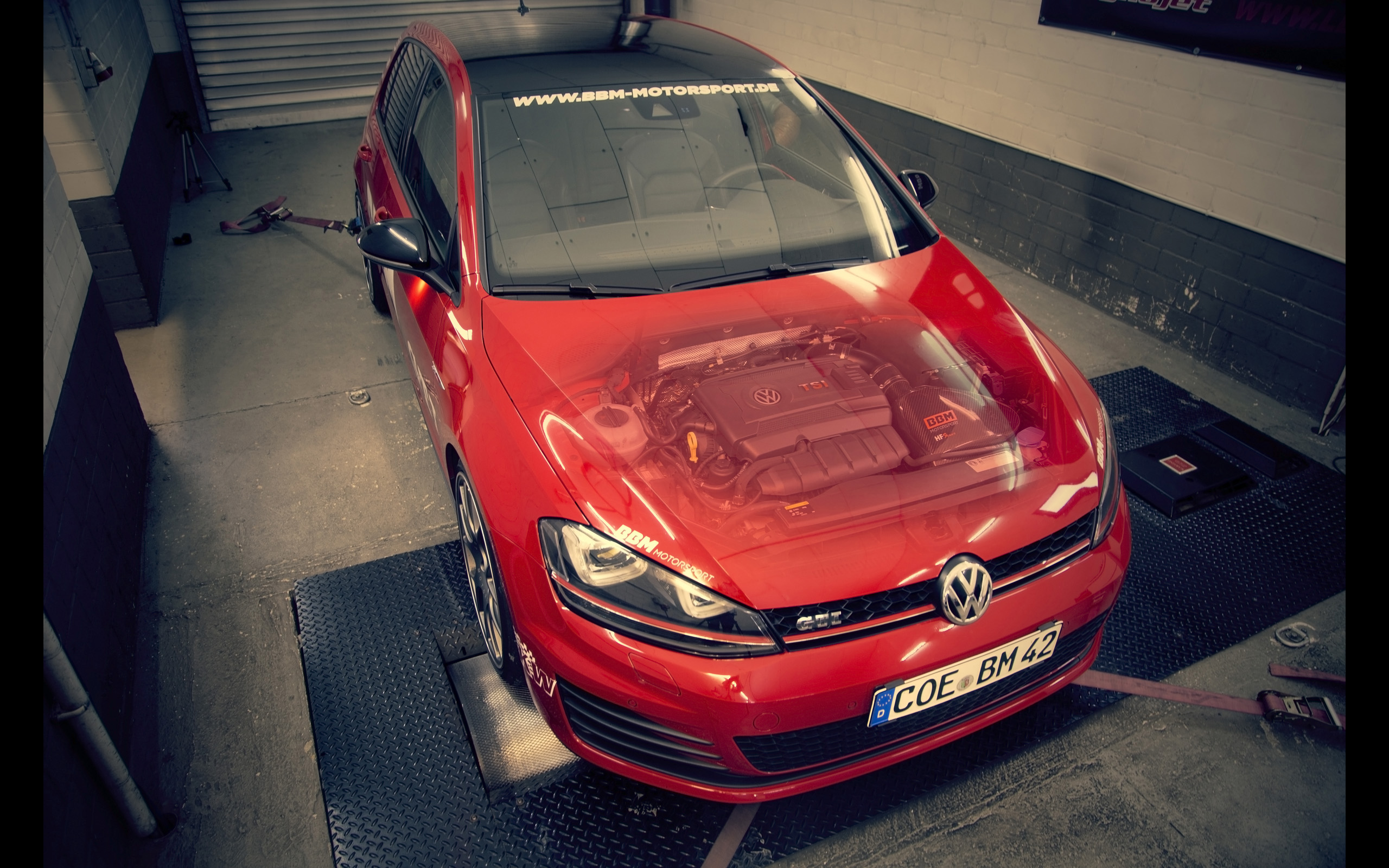 2014, Bbm motorsport, Volkswagen, Golf, Vii, Gti, Tuning Wallpapers HD ...