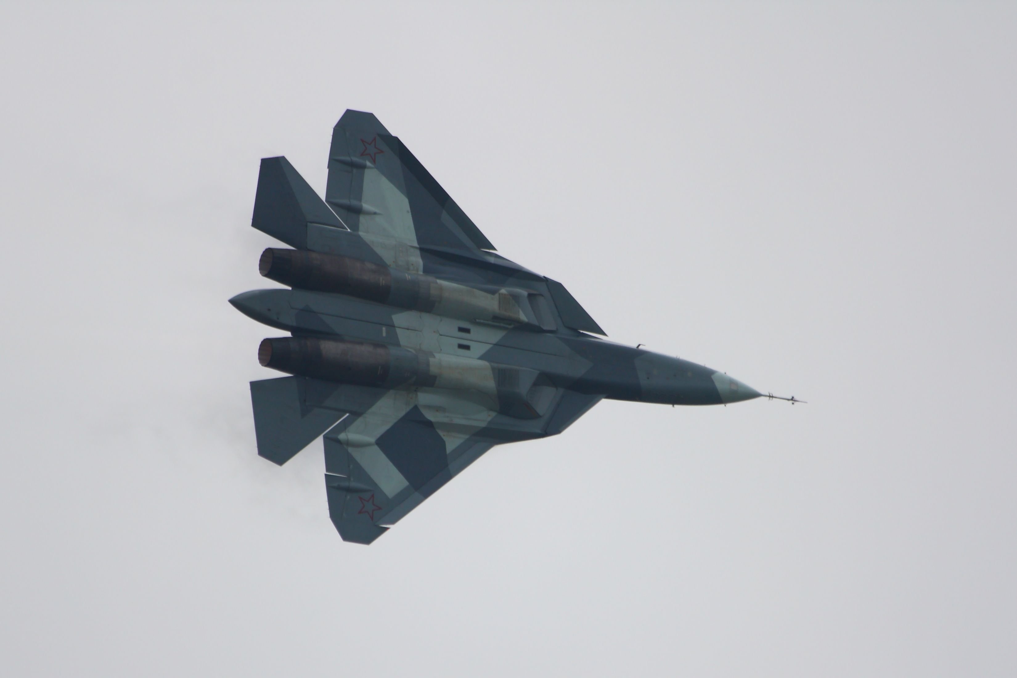 sukhoi, T 50, Fighter, Jet, Military, Airplane, Plane, Stealth, Pak, F ...