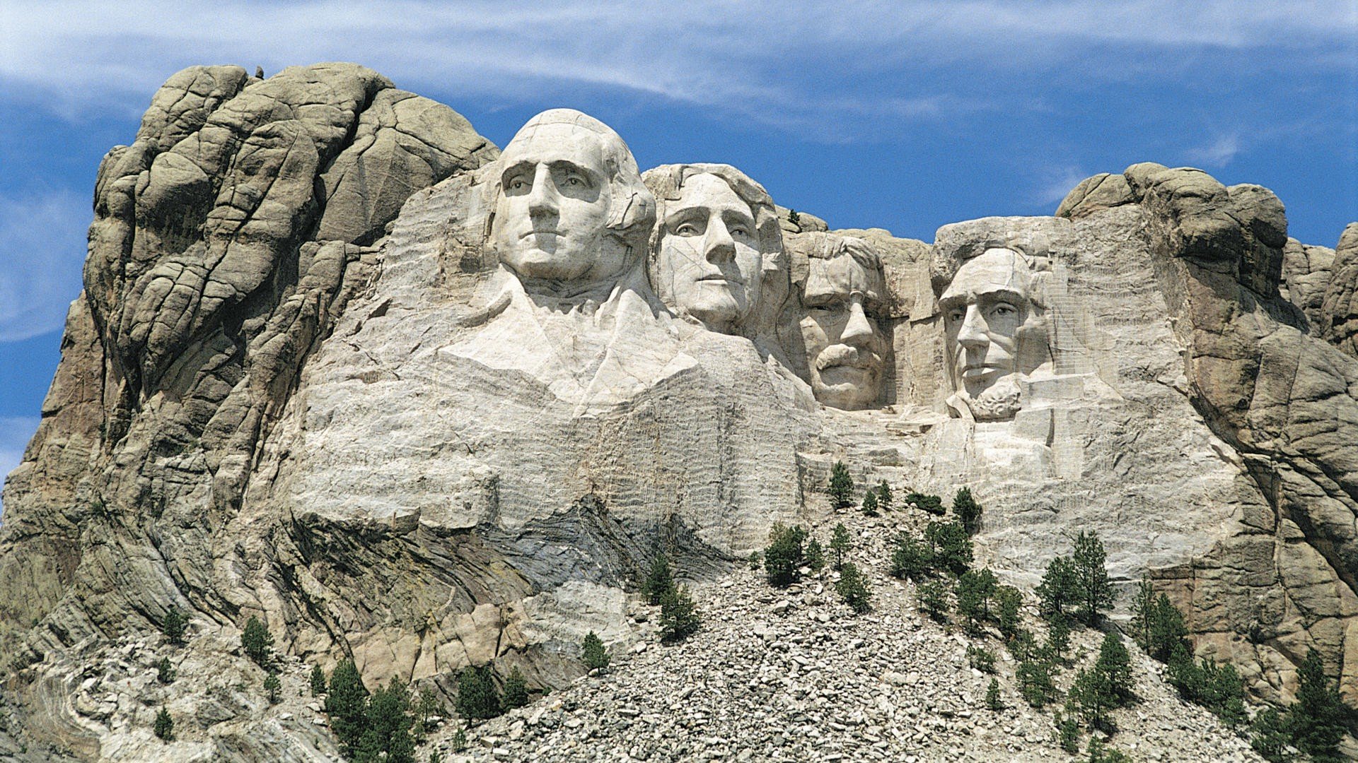 landscapes, Nature, Abraham, Lincoln, Mount, Rushmore, Presidents, Of ...