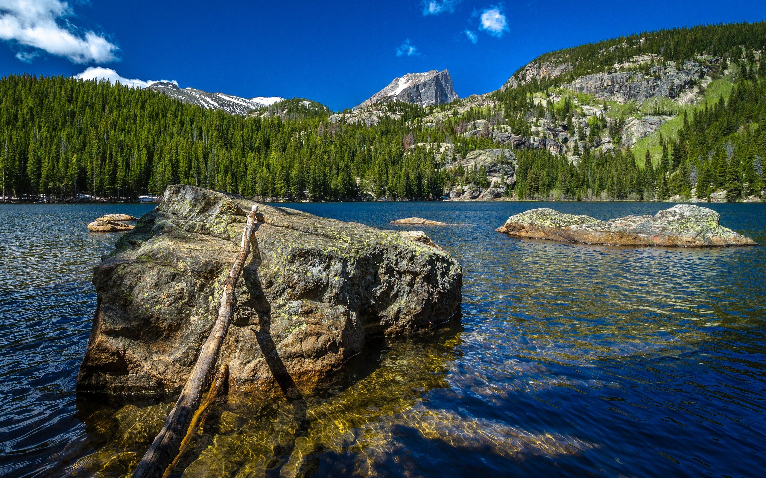 water, Mountains, Nature, Wood, Forests, Wildlife, Rocks, Cliffs, Lakes ...