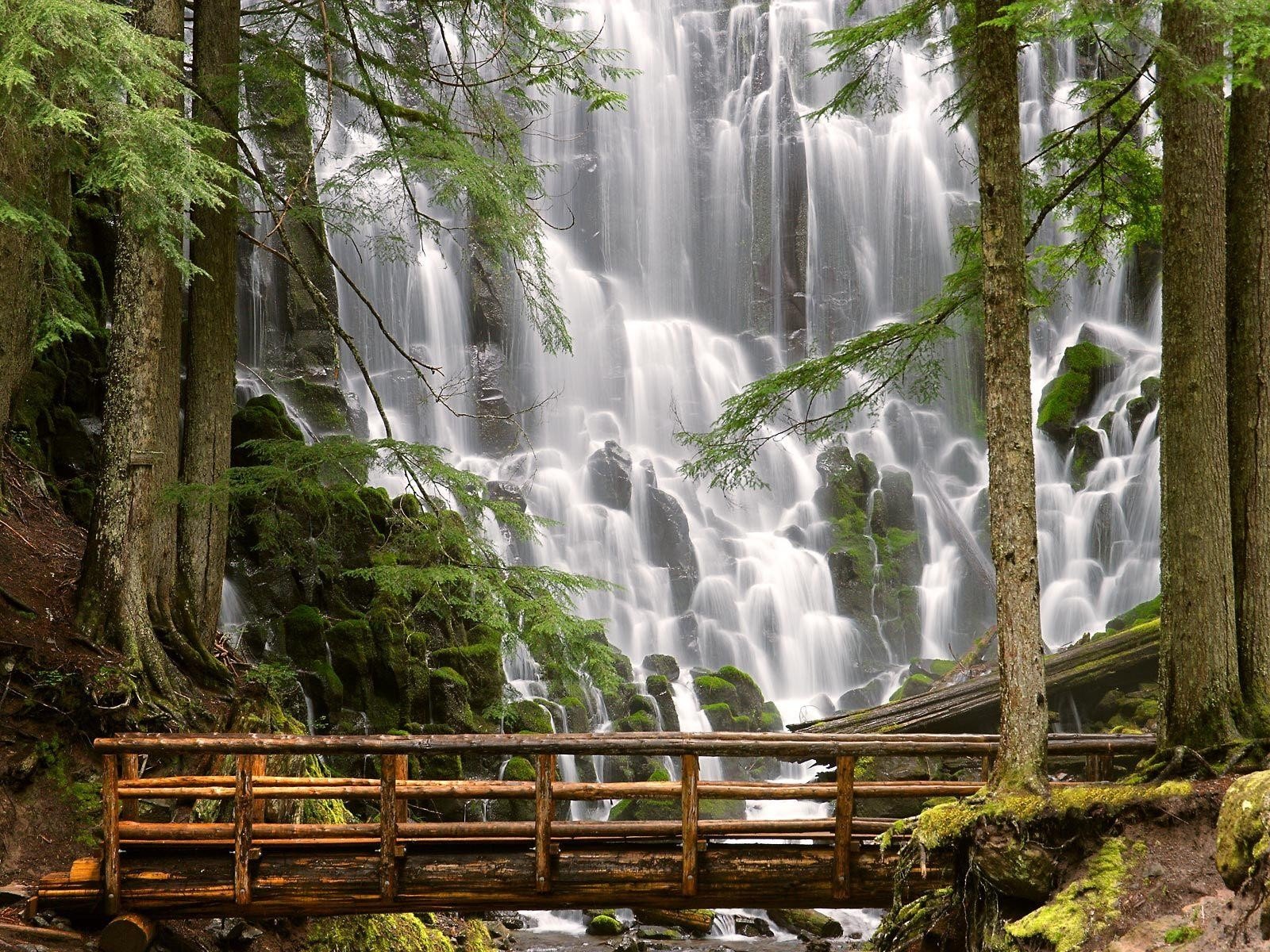 oregon, Waterfalls Wallpapers HD / Desktop and Mobile Backgrounds