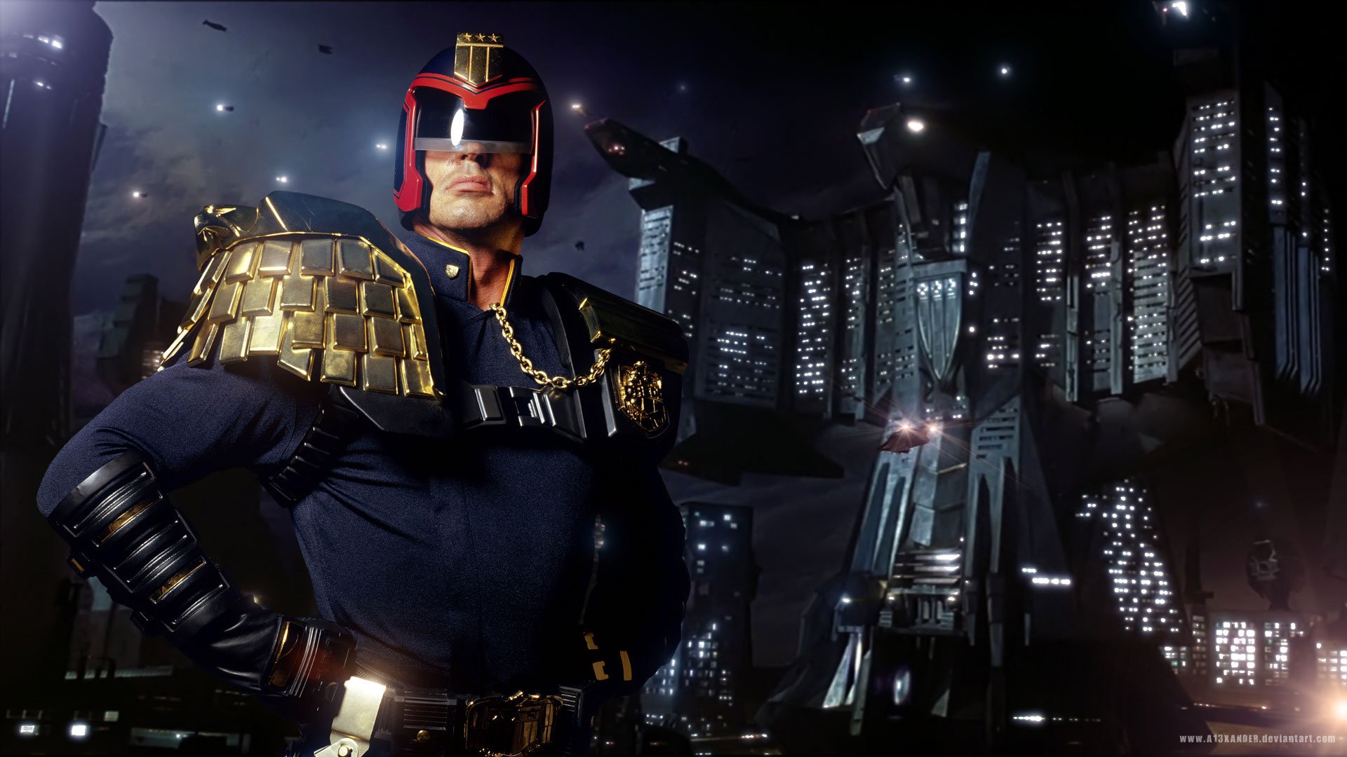 dredd, Sci fi, Action, Superhero, Judge, 9 Wallpapers HD / Desktop and ...