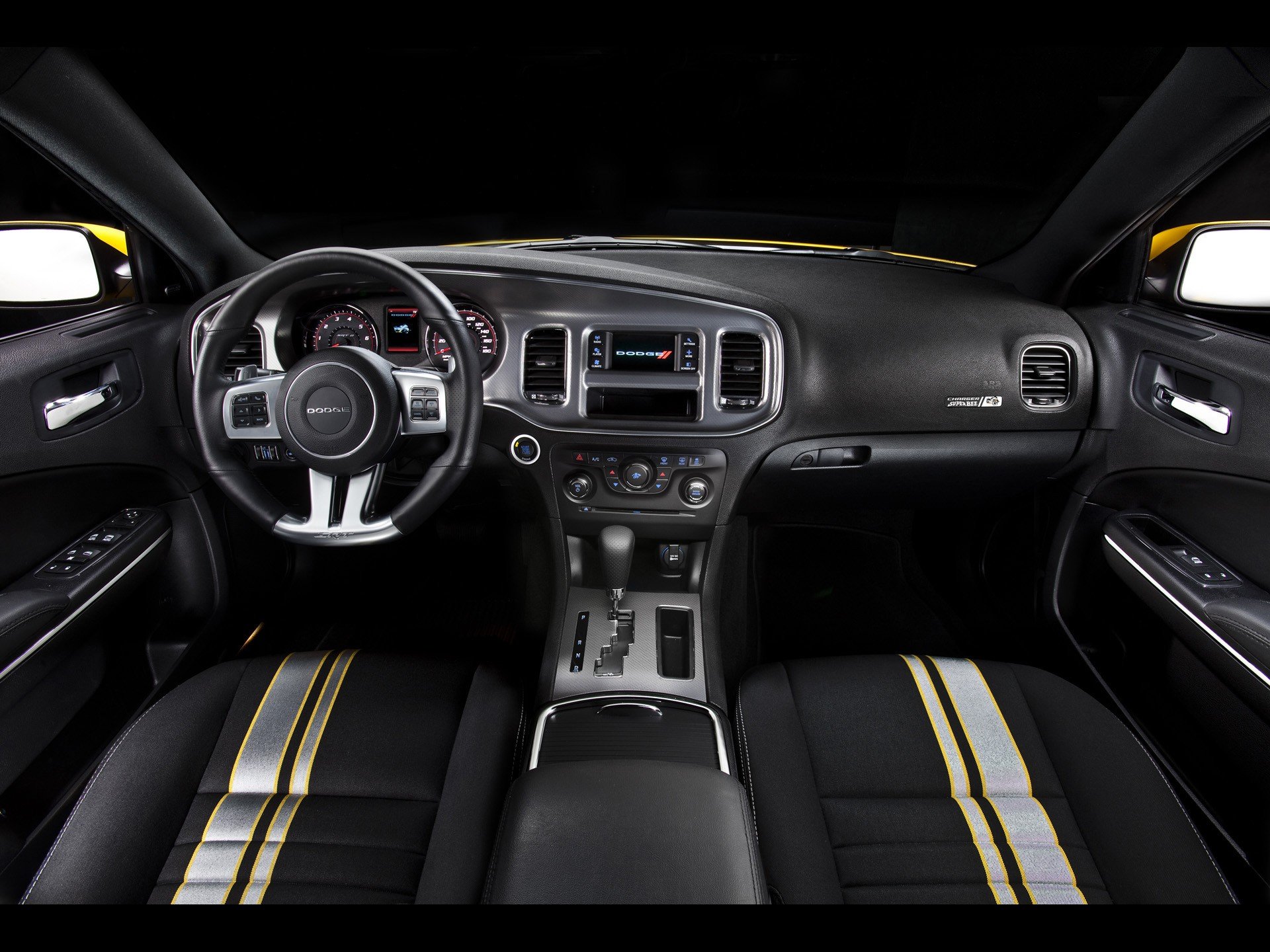 muscle, Cars, Dashboards, Super, Bee, Dodge, Charger Wallpapers HD ...