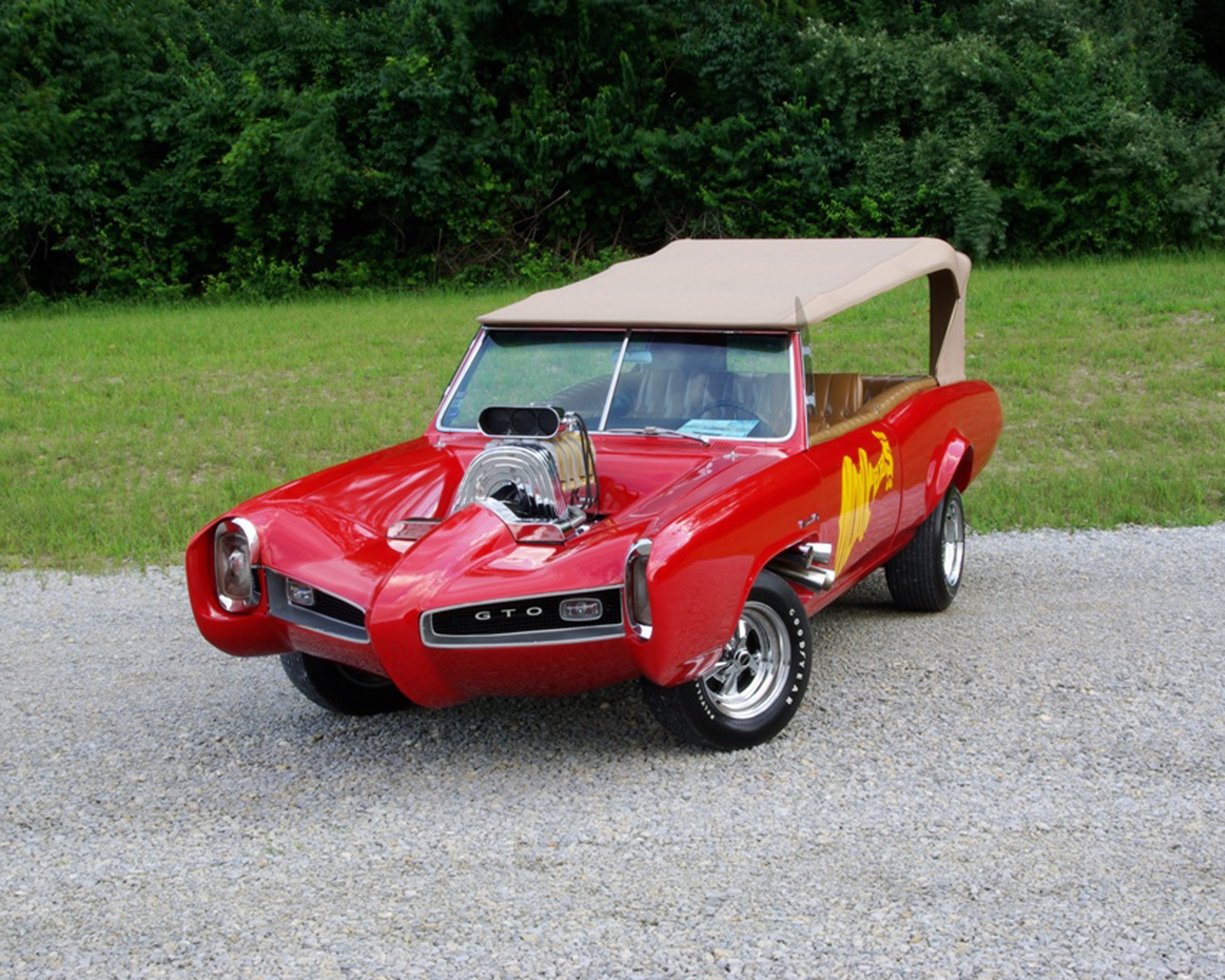 pontiac, Gto, Monkeemobile, Hot, Rod, Rods, Custom, Television, Series ...