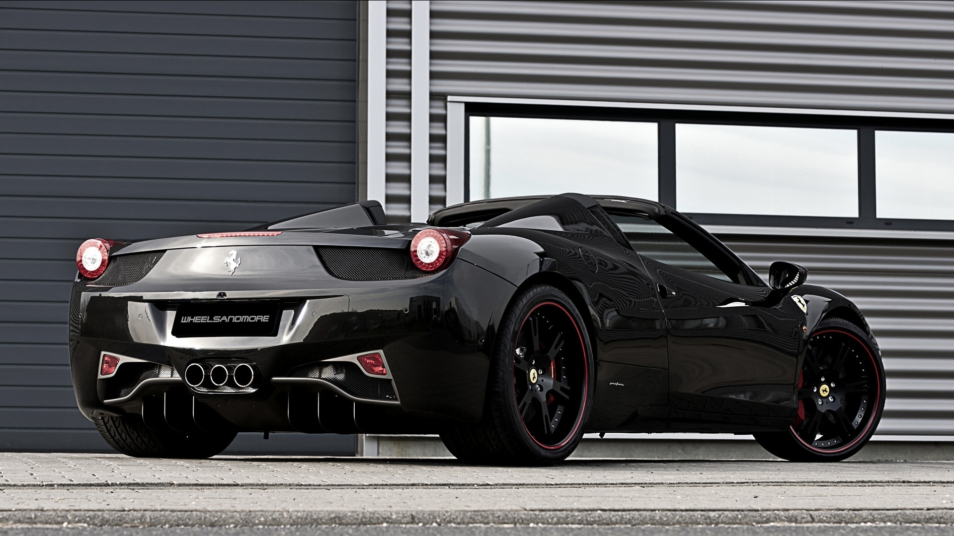 ferrari, Black, Exotic Wallpapers HD / Desktop and Mobile Backgrounds