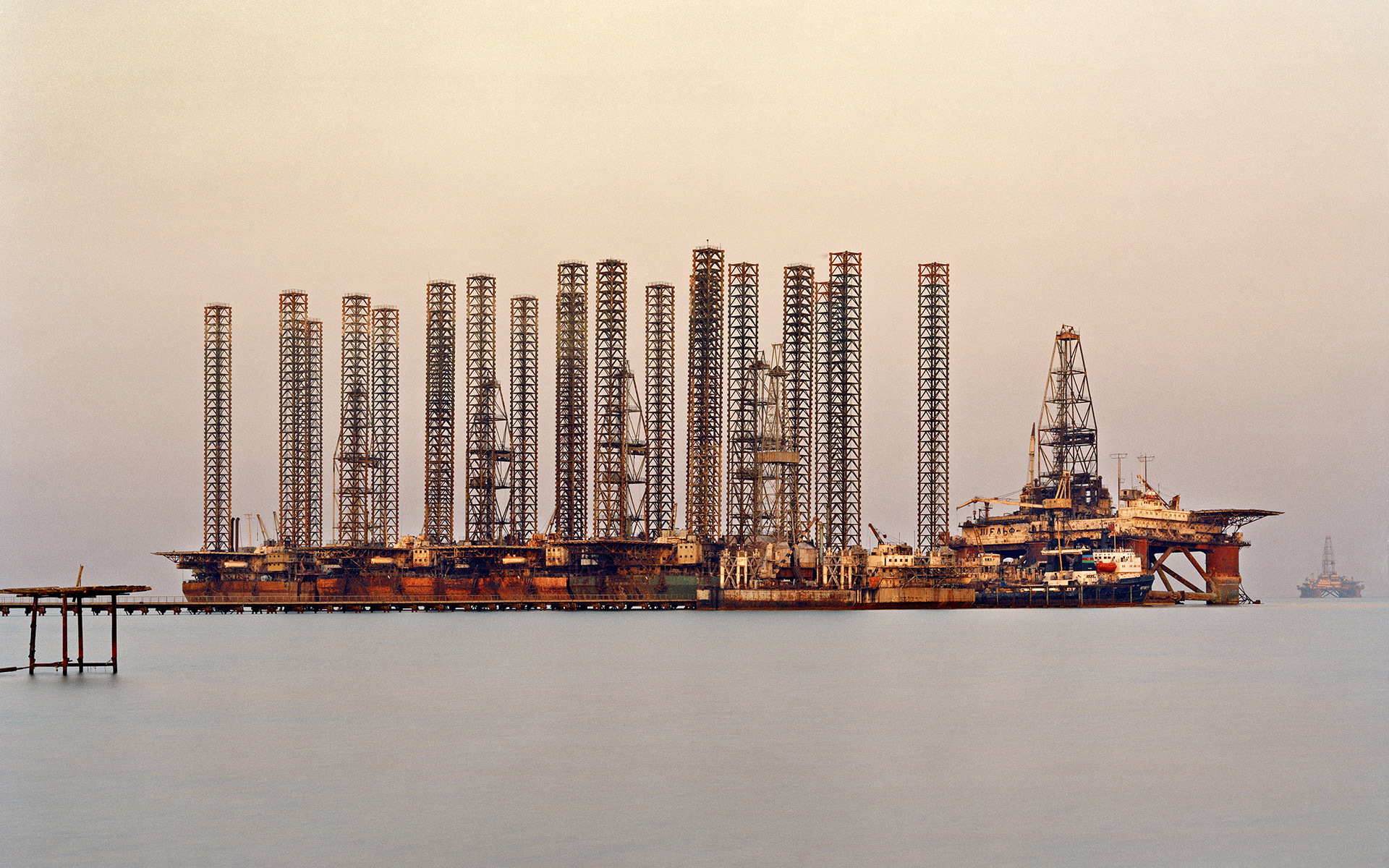 oil, Platform, Refinery, Factory, Ocean Wallpapers HD / Desktop and ...