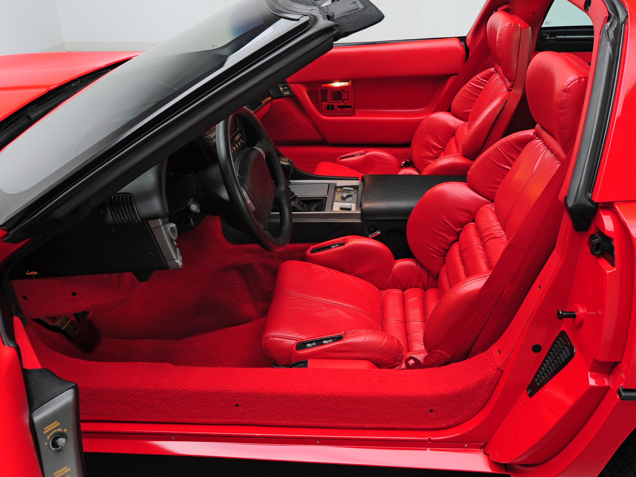 1990, Chevrolet, Corvette, Zr1, Coupe, c 4 , Supercar, Muscle, Interior ...