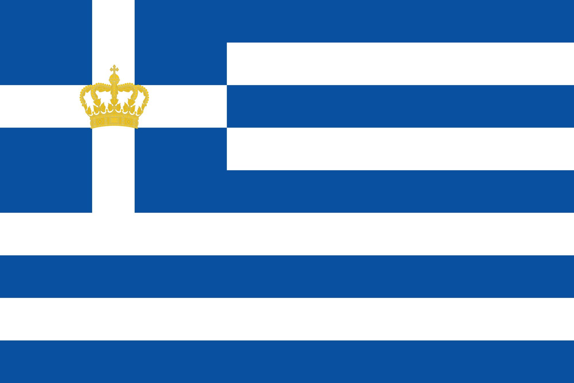 2000px naval, Ensign, Of, Kingdom, Of, Greece, Svg Wallpapers HD ...