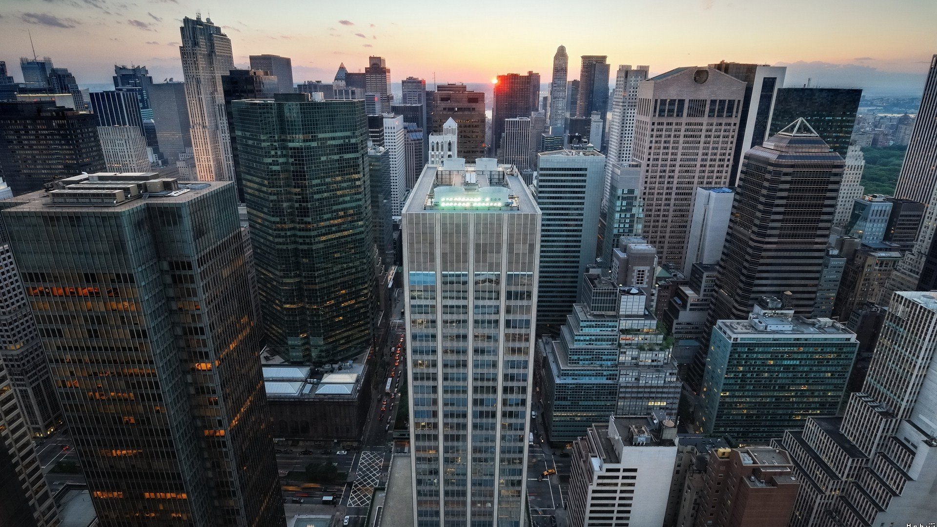 sunset, Cityscapes, Architecture, Skyscrapers Wallpapers HD / Desktop ...