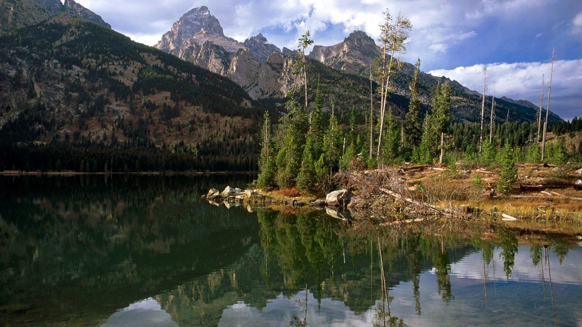 wyoming, Reflections Wallpapers HD / Desktop and Mobile Backgrounds
