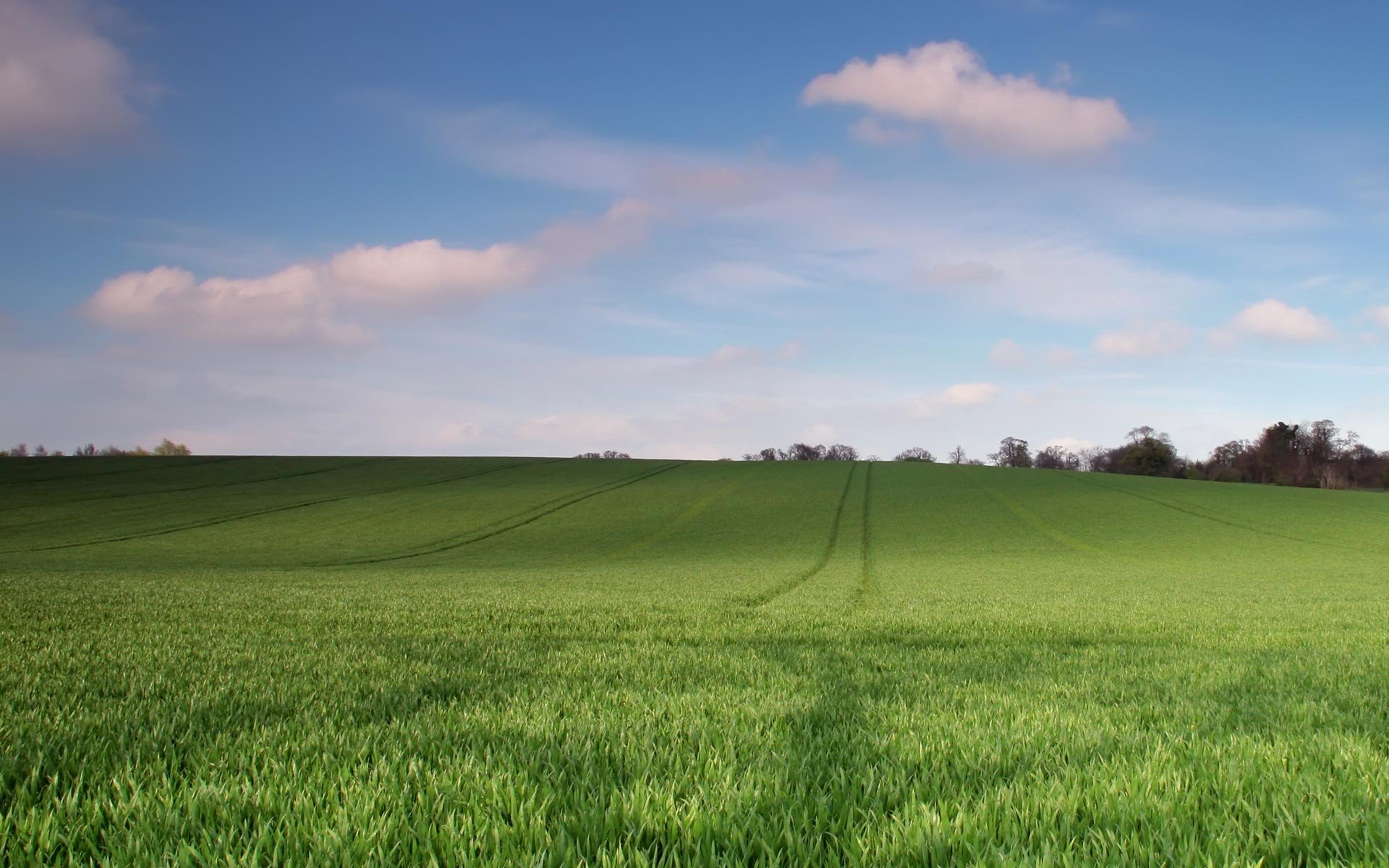 clouds, Landscapes, Nature, Skylines, Fields Wallpapers HD / Desktop ...