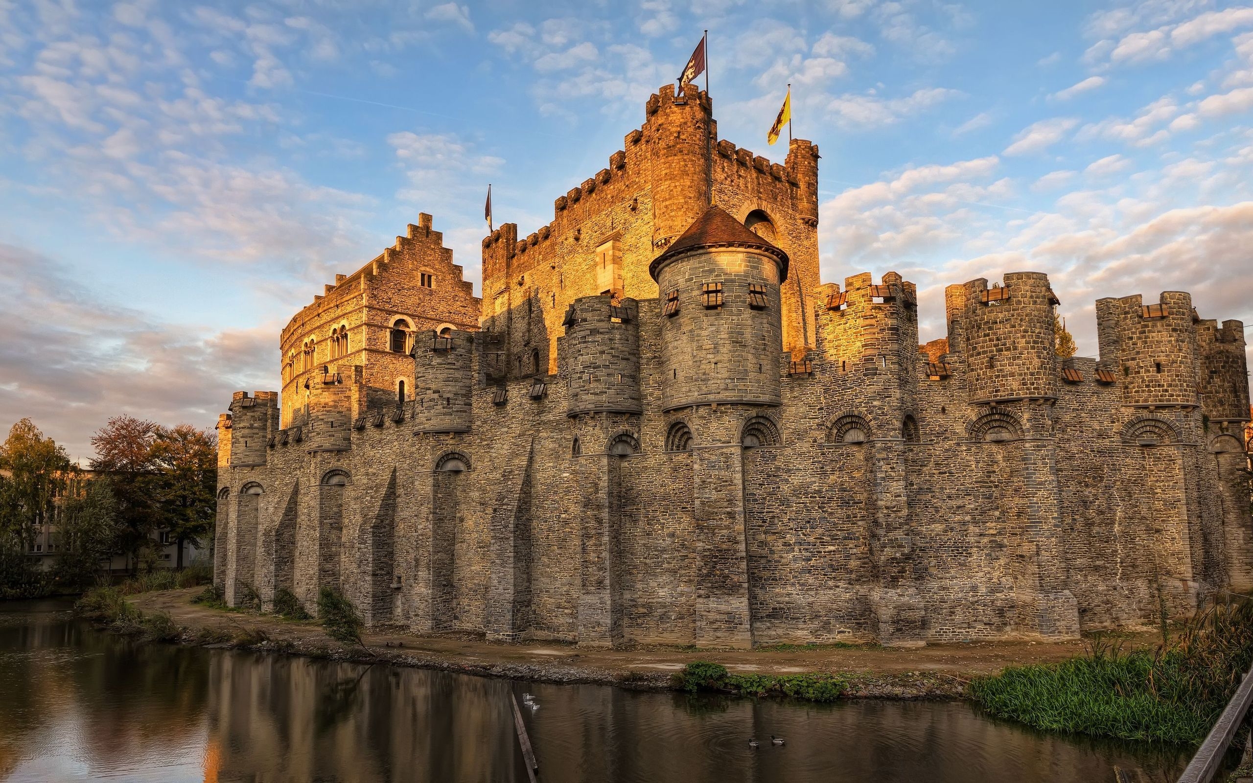 gravensteen, Castle, Ghent Wallpapers HD / Desktop and Mobile Backgrounds