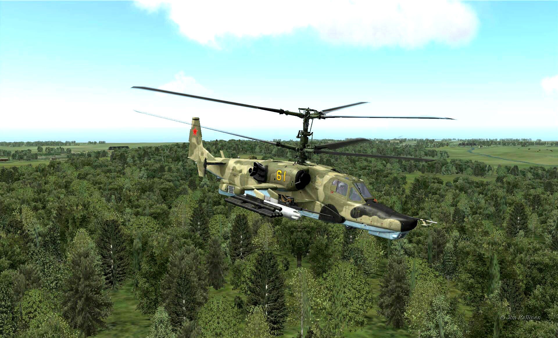 kamov, Ka 50, Black, Shark, Gunship, Attack, Helicopter, Military ...