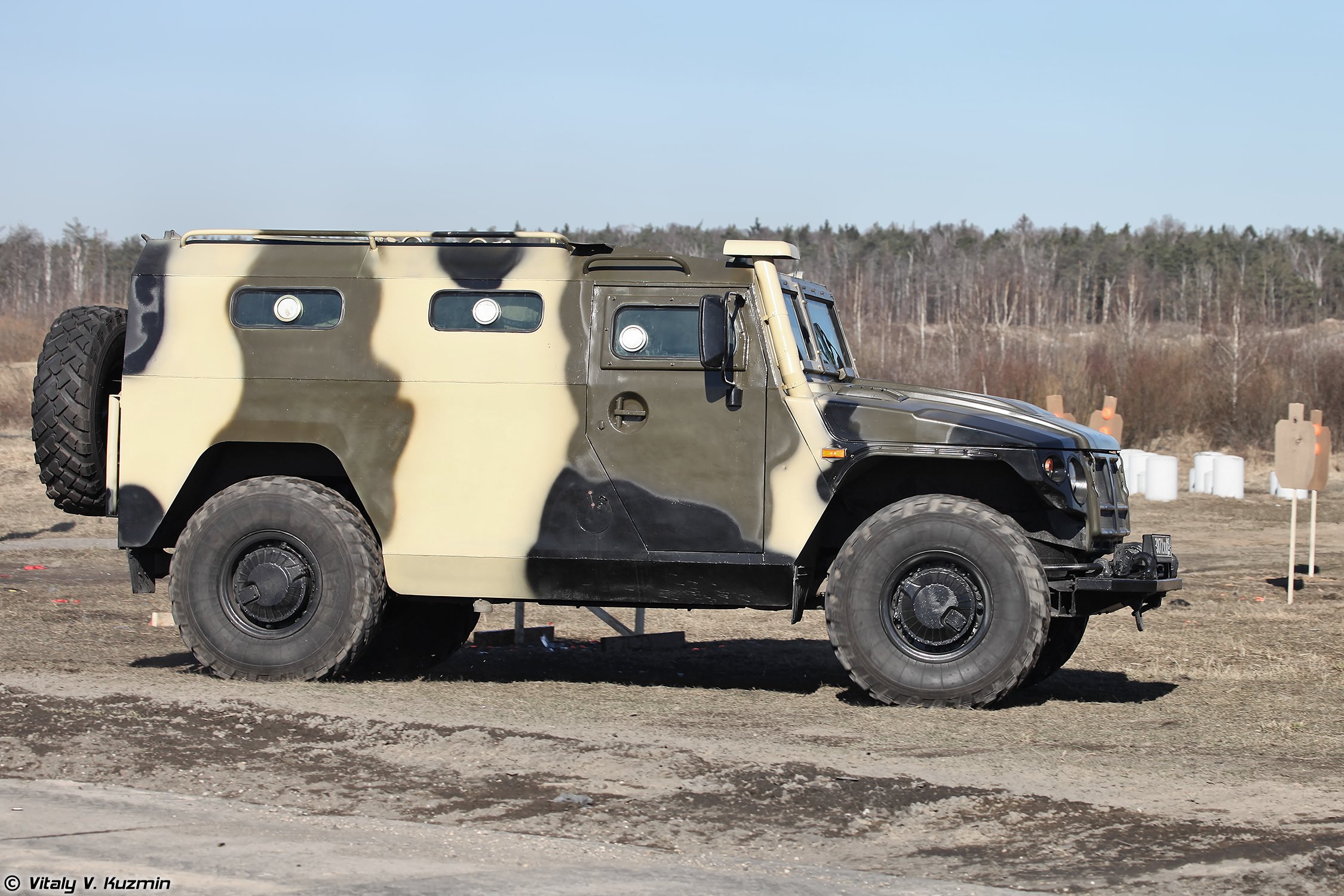 , Gaz 233036, Spm 2, 4x4, Armored, 33rd, Special, Purpose, Unit ...