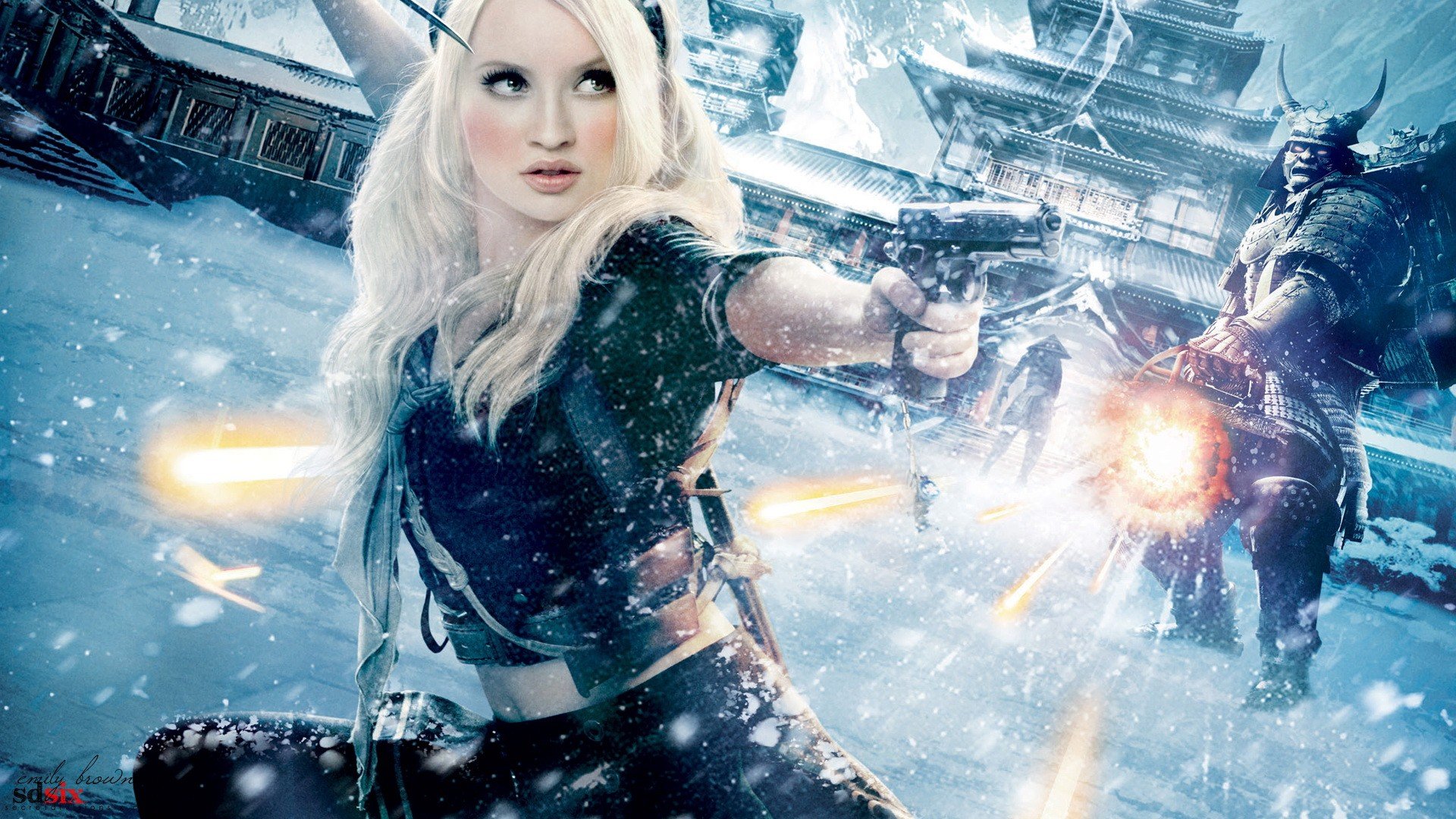 women, Models, Emily, Browning, Sucker, Punch Wallpapers HD / Desktop ...