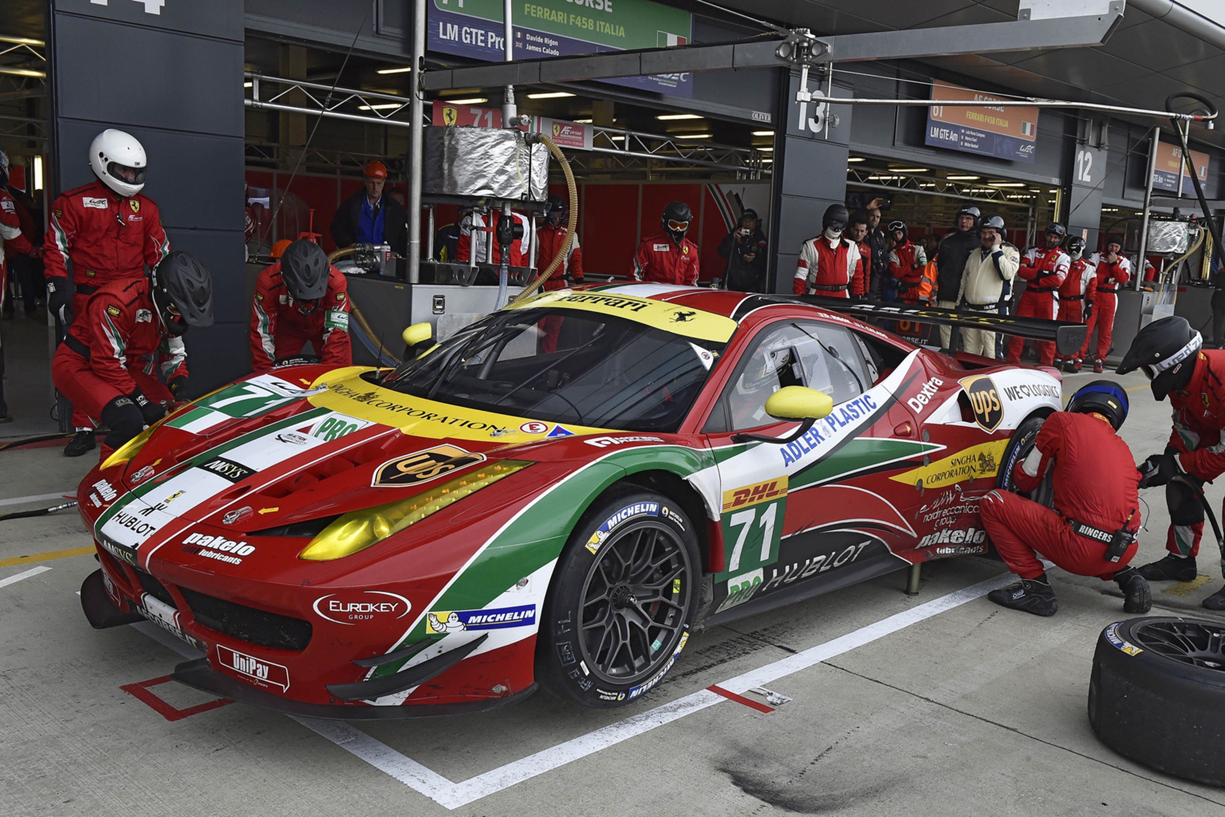 6, Hours, Of, Silverstone, 2014, Af, Corse, Ferrari, 458, Gte, 4 ...