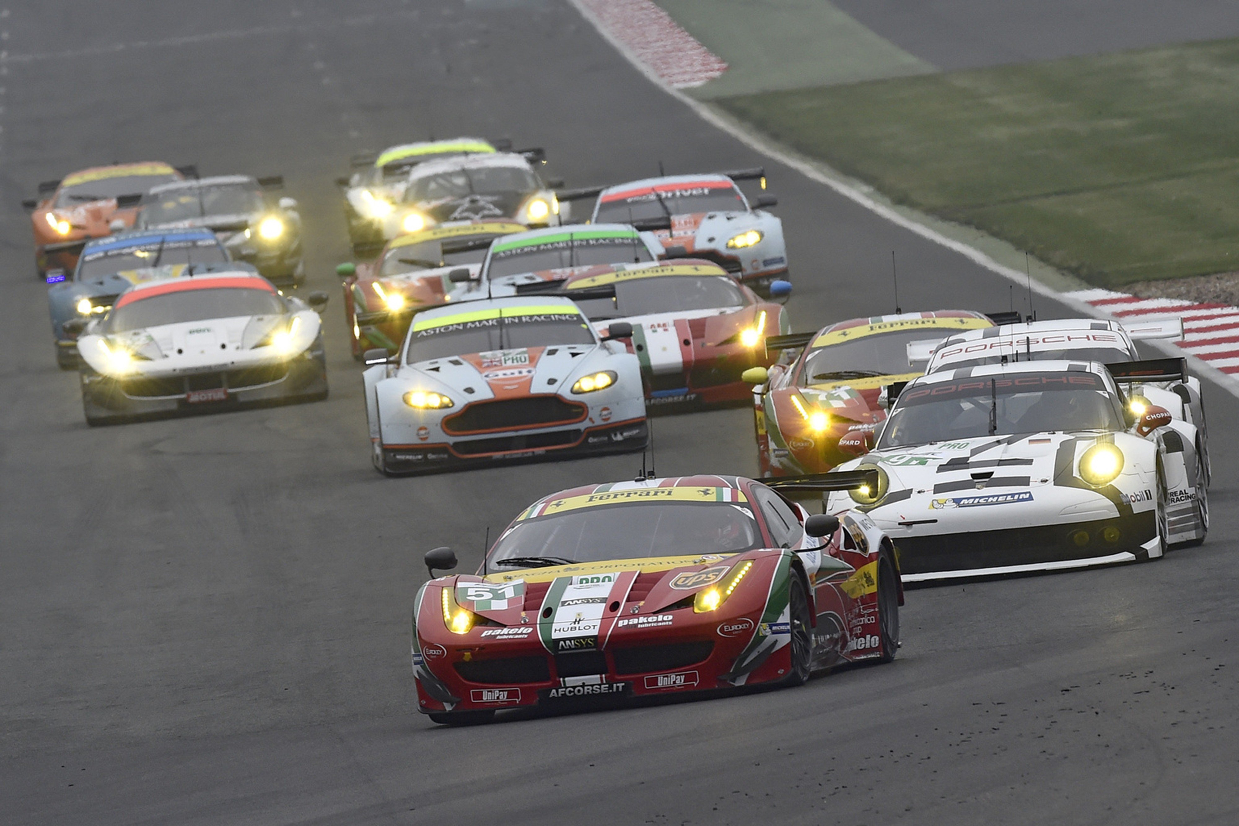 6, Hours, Of, Silverstone, 2014, Af, Corse, Ferrari, 458, Gte ...