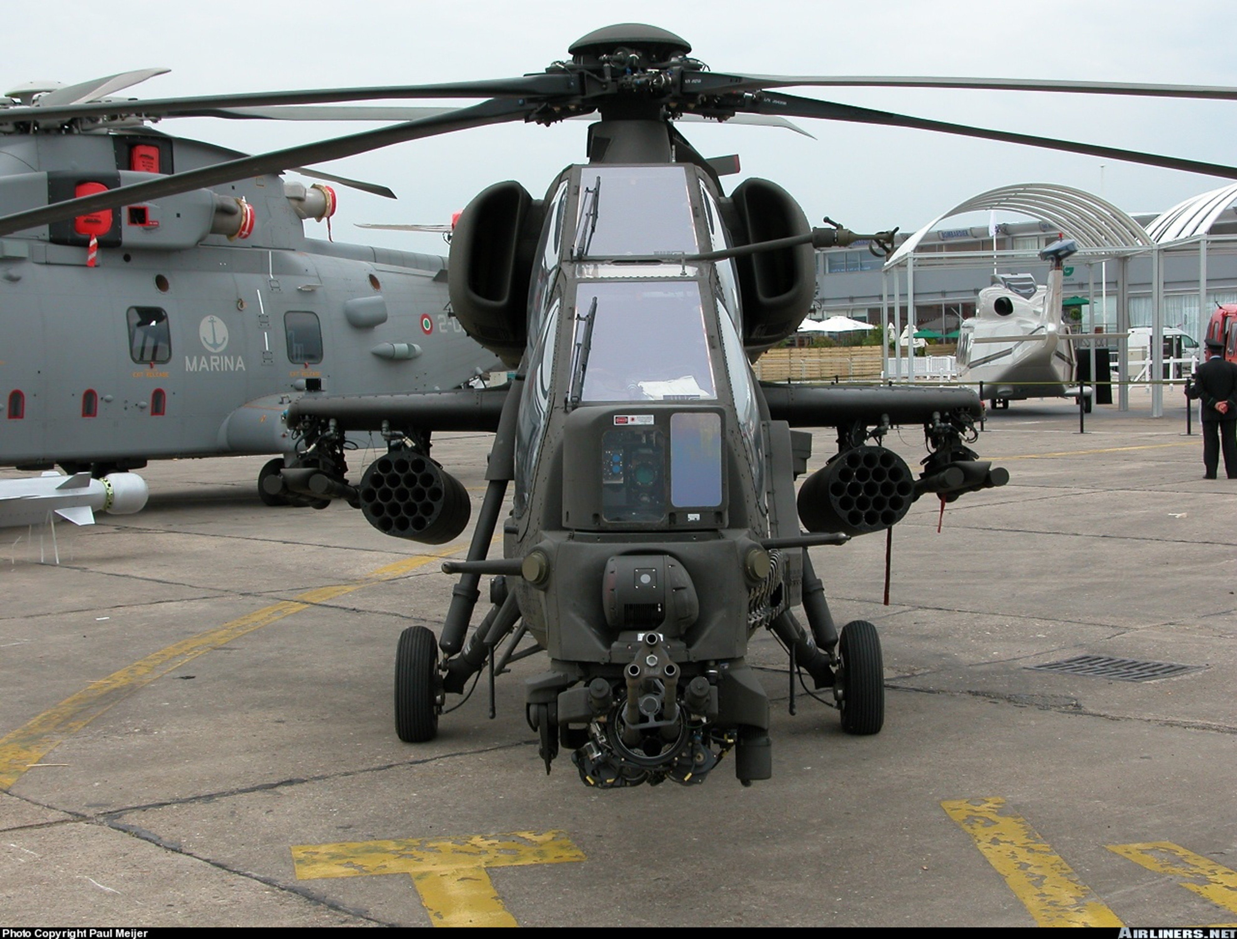 helicopter, Aircraft, Attack, Military, Army, Italy, Agusta, A 129 ...