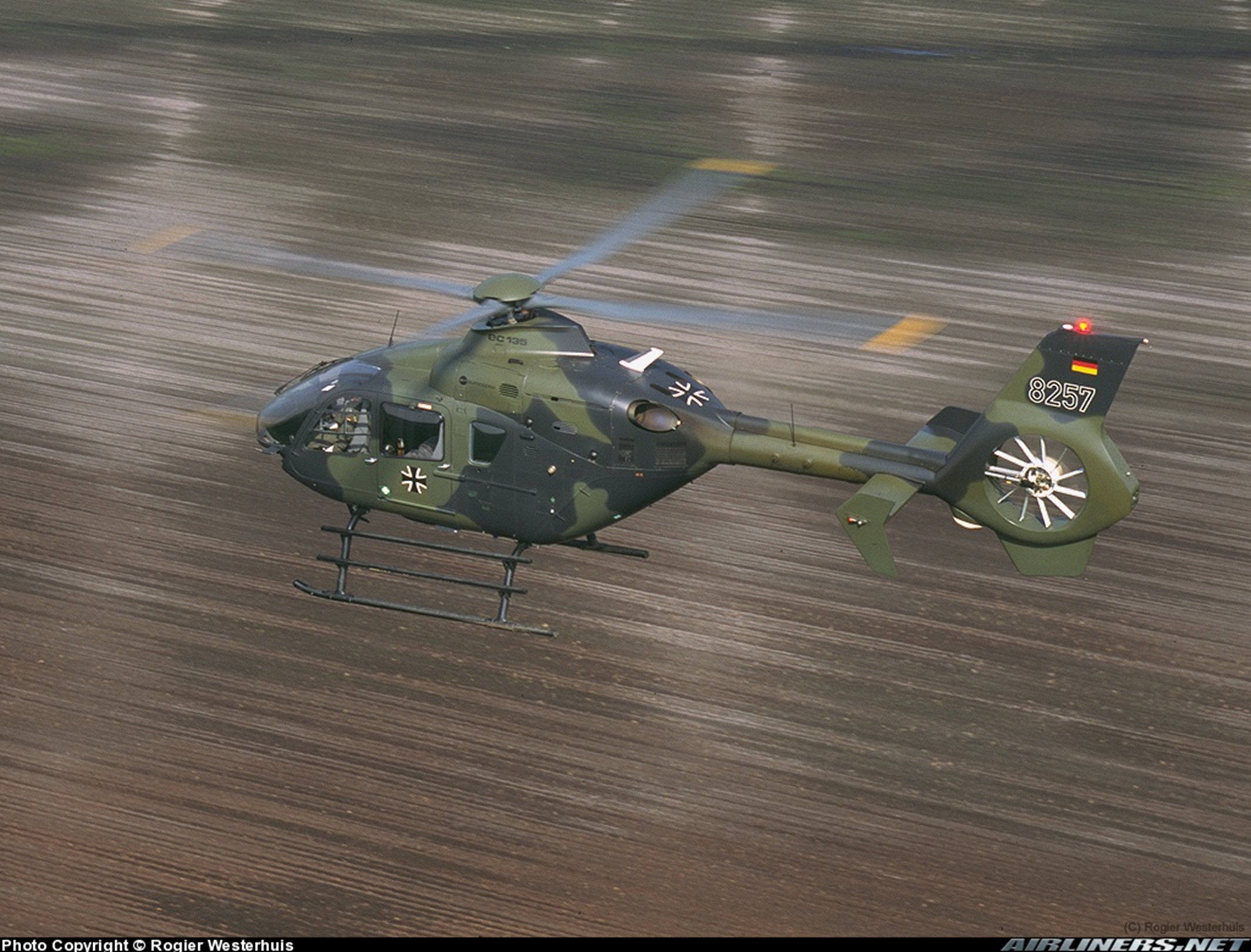 helicopter, Aircraft, Eurocopter, Ec 135, Germany, Military, Arm ...